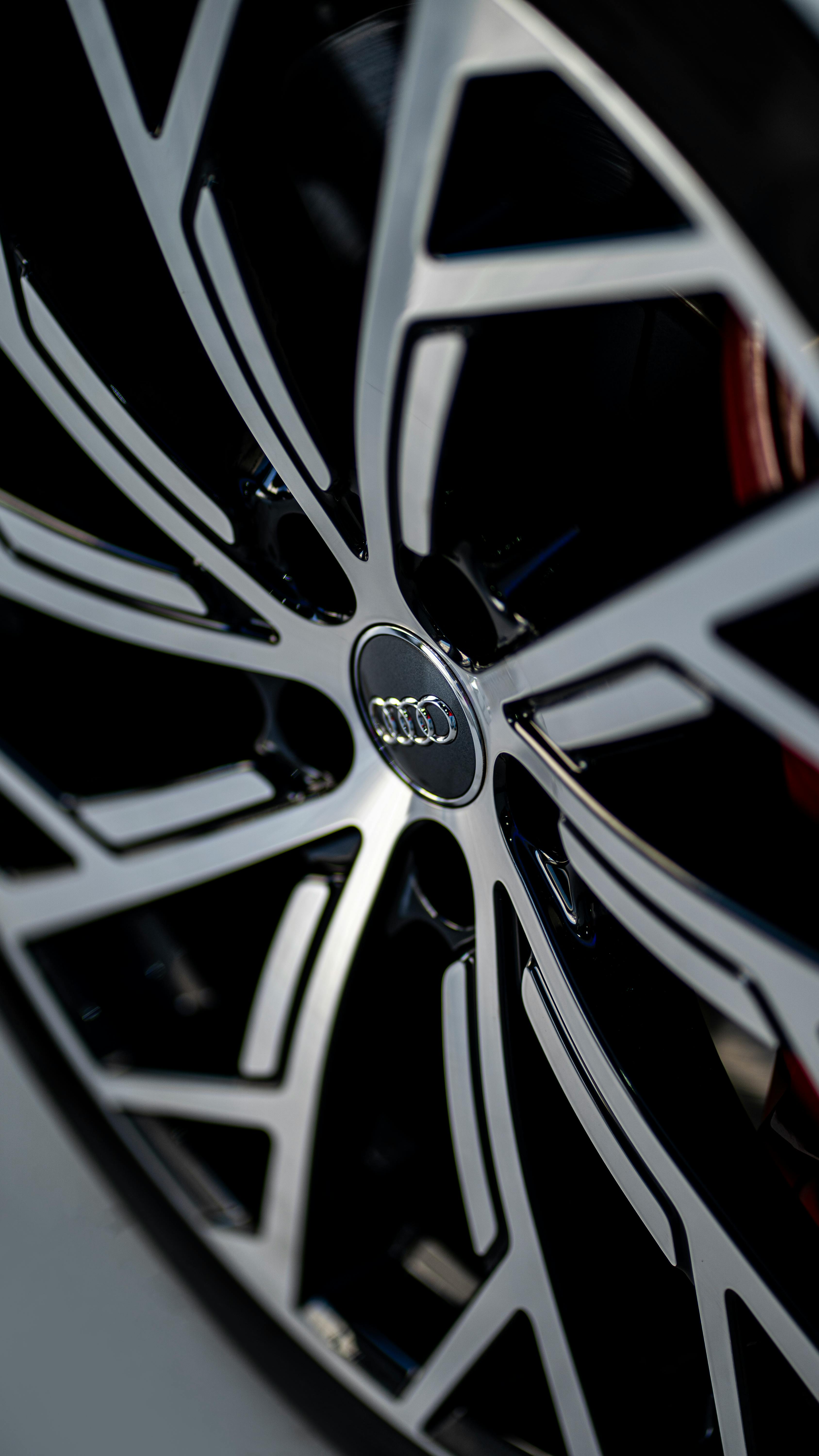 Close-up of Modern Sport Car Wheel · Free Stock Photo