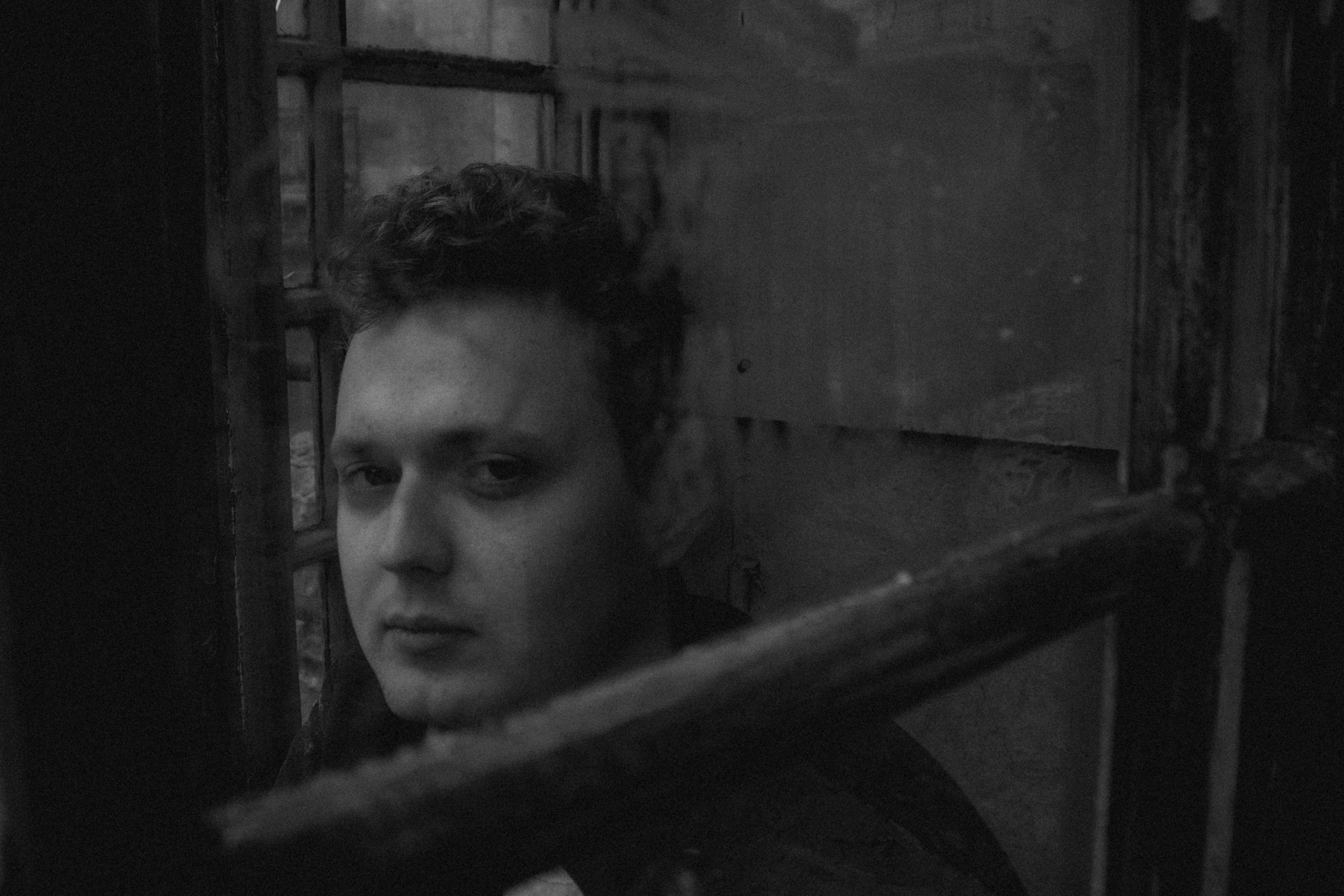 Man Behind Window · Free Stock Photo