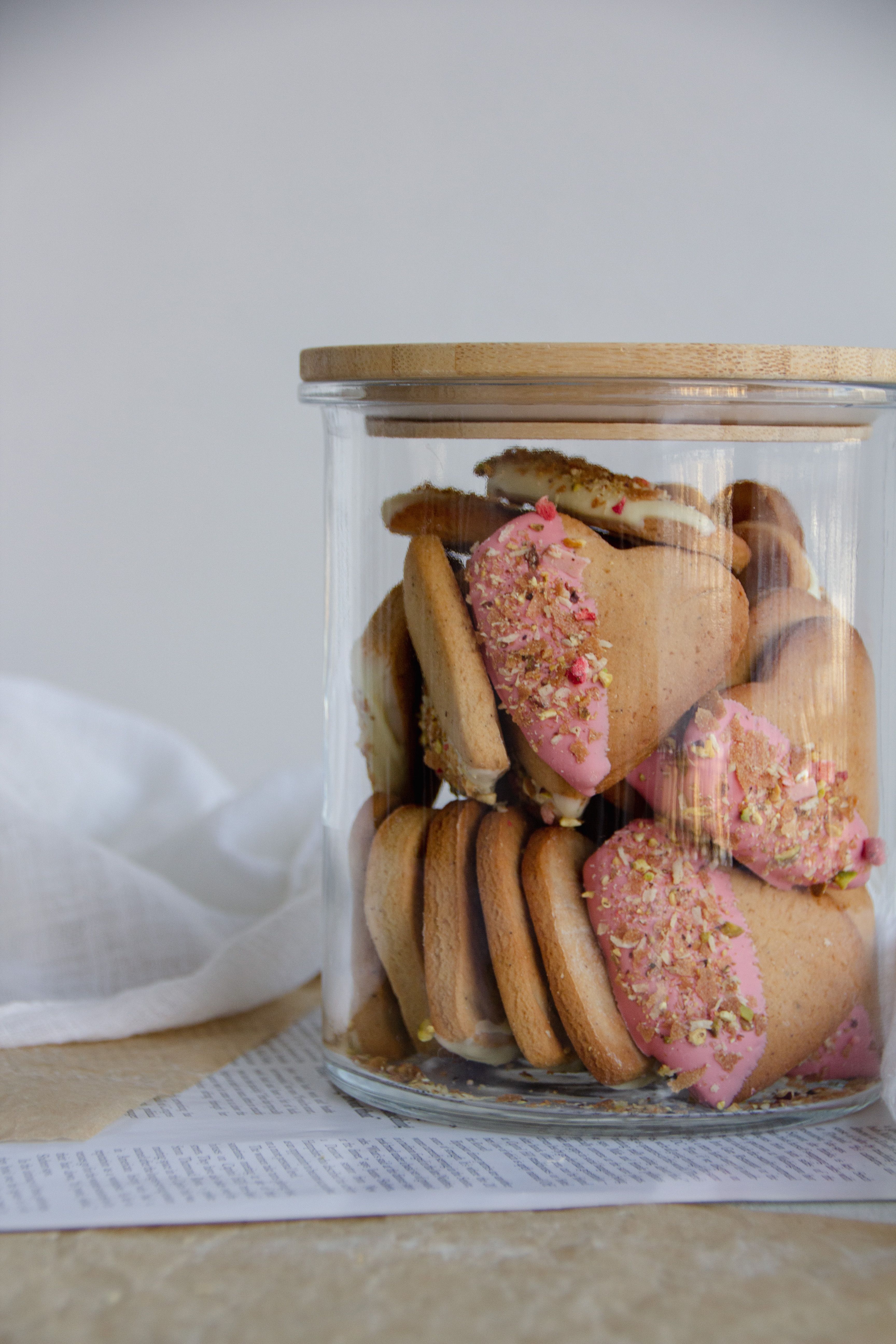 Close-up of a Jar of Cookies · Free Stock Photo