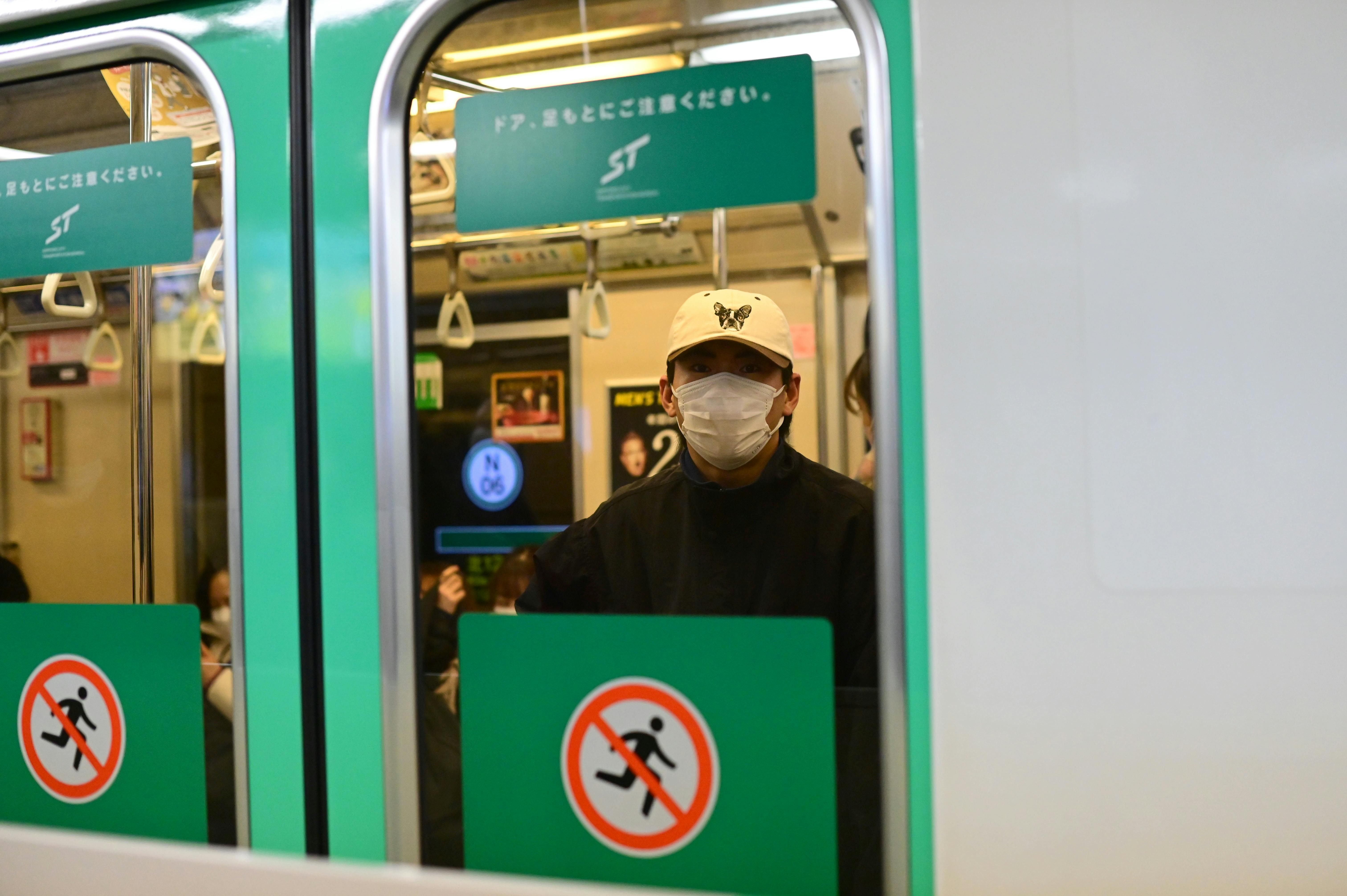 A Man on a Train · Free Stock Photo