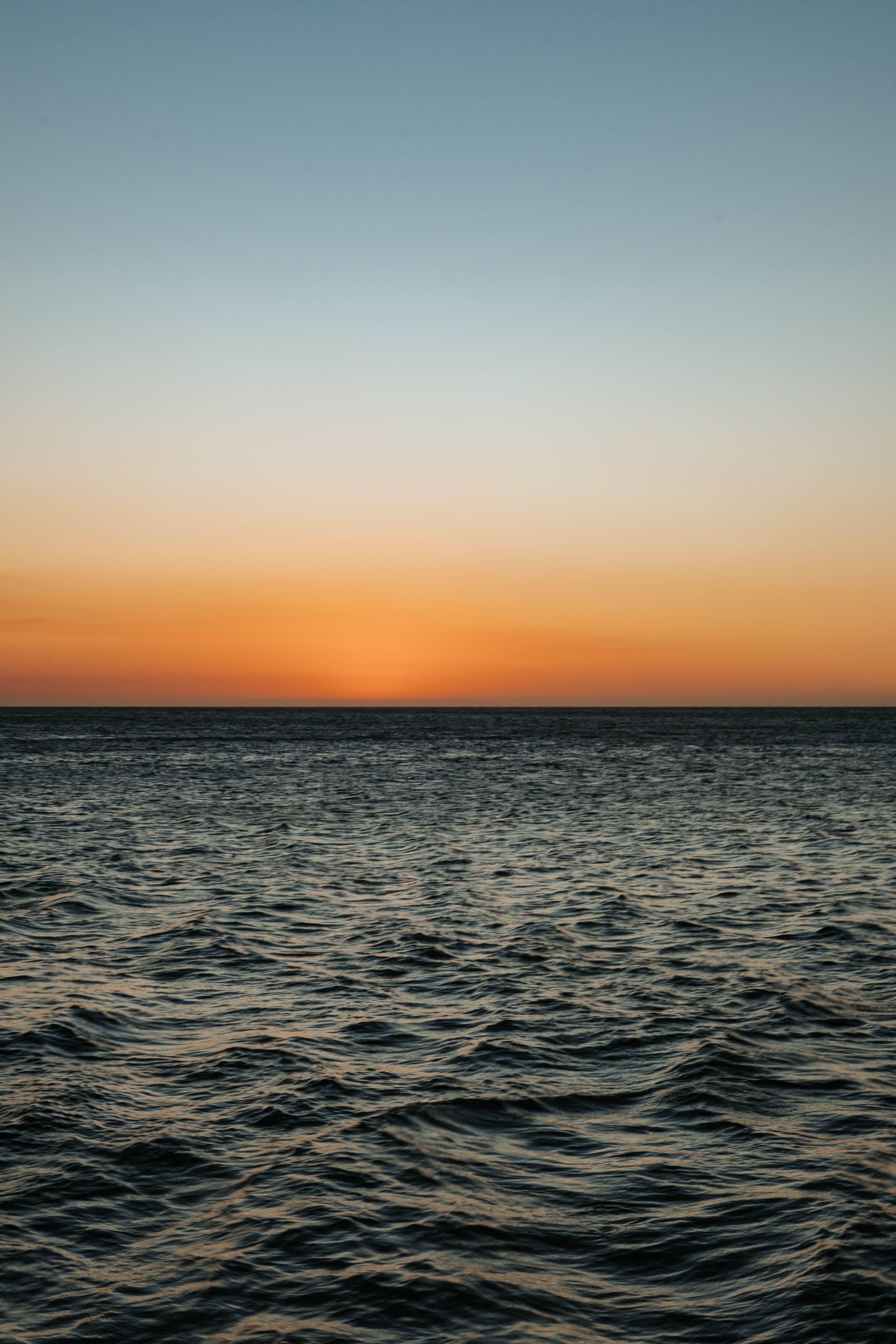 View of a Sea at Sunset · Free Stock Photo