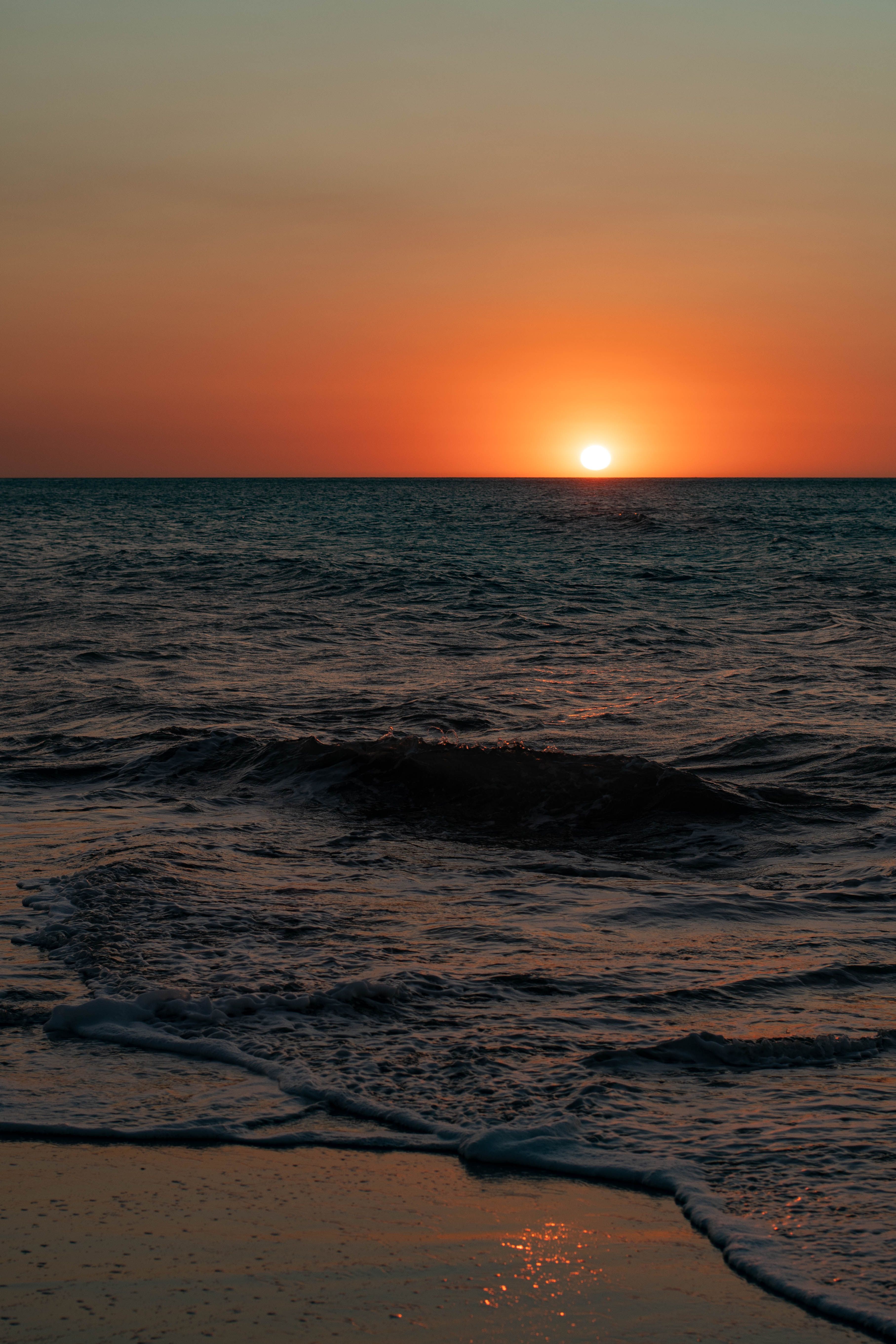 Beach at Dawn · Free Stock Photo