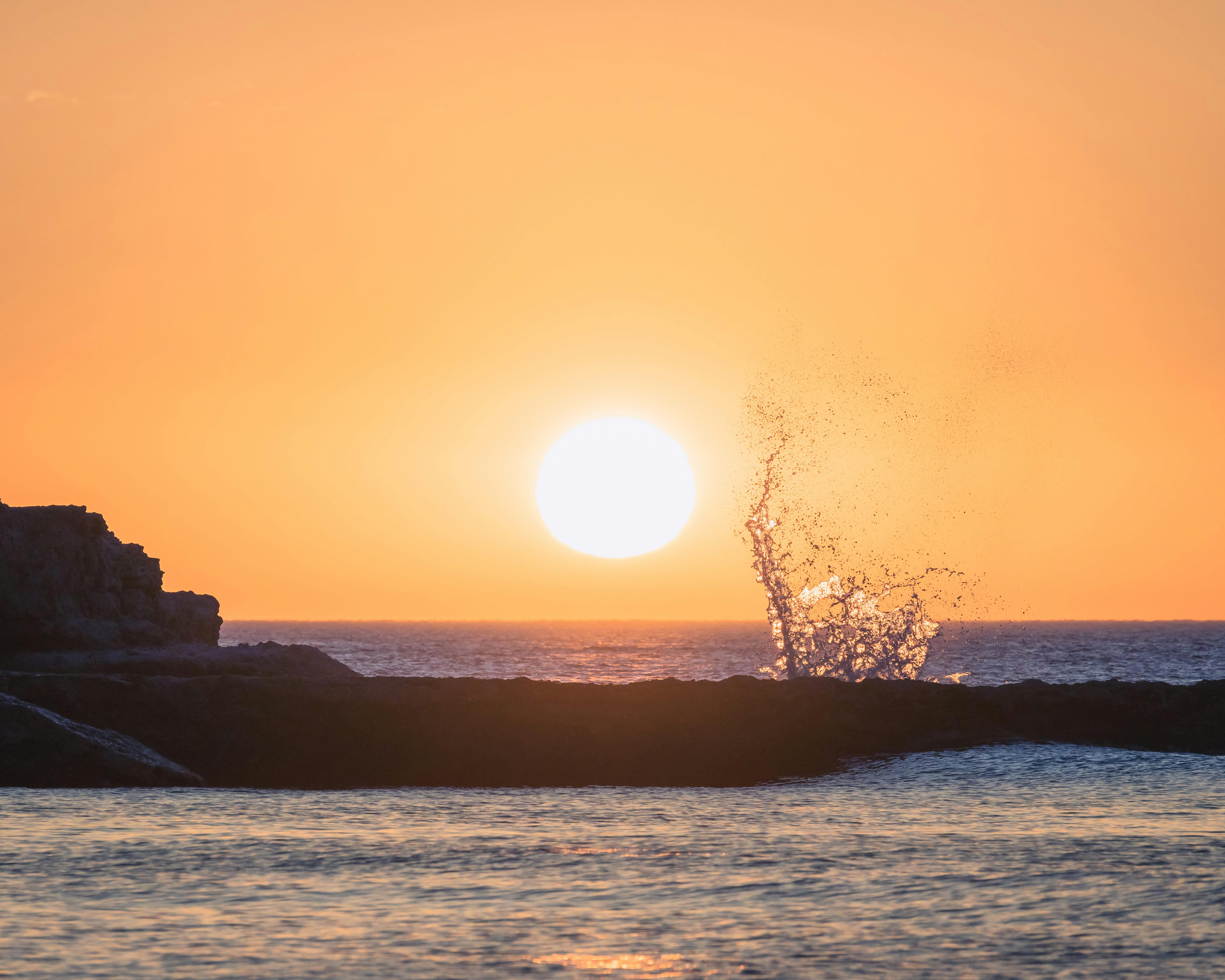 Sun over Sea · Free Stock Photo