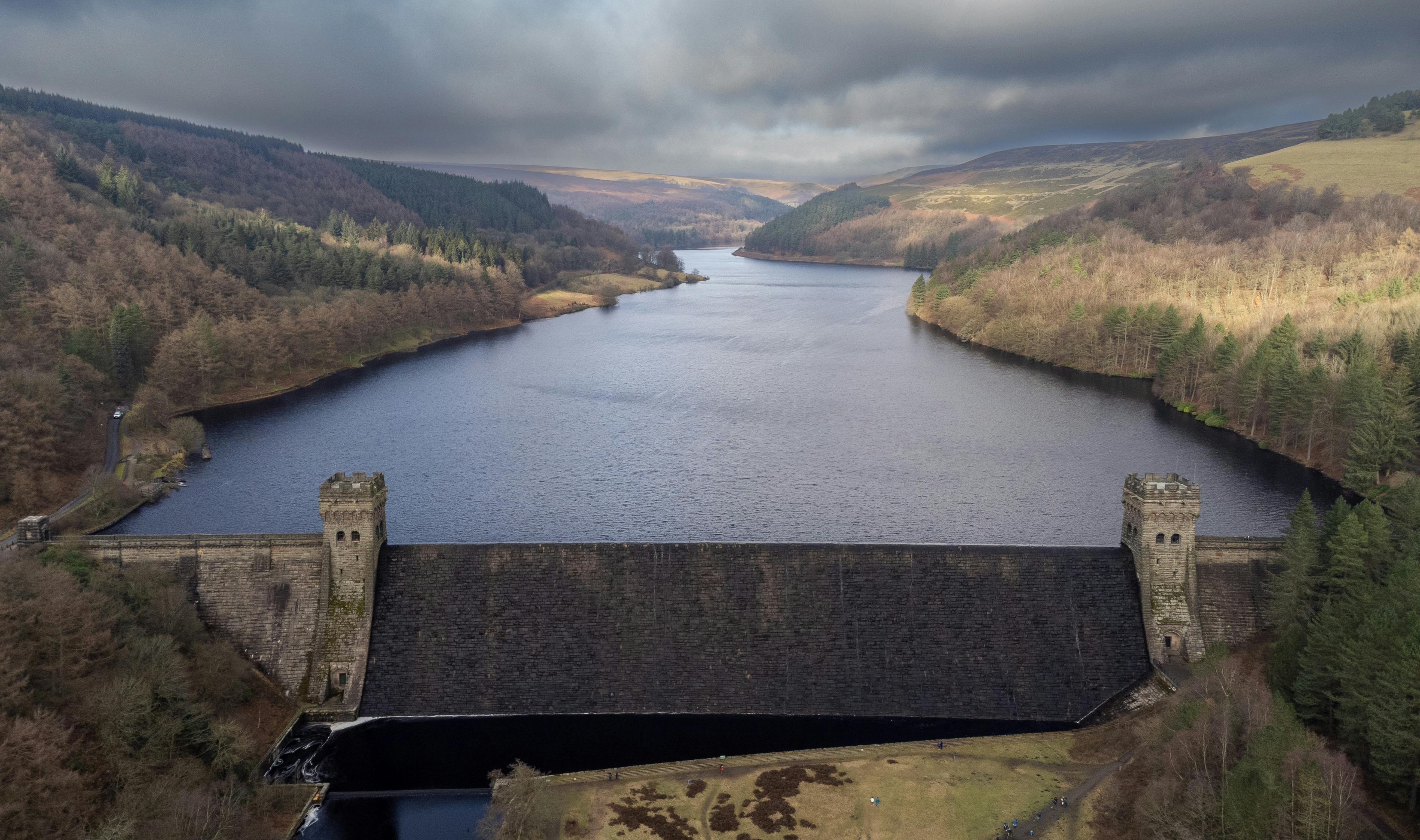 Aerial Panorama of Crestuma Dam on a Douro River in Portugal · Free ...