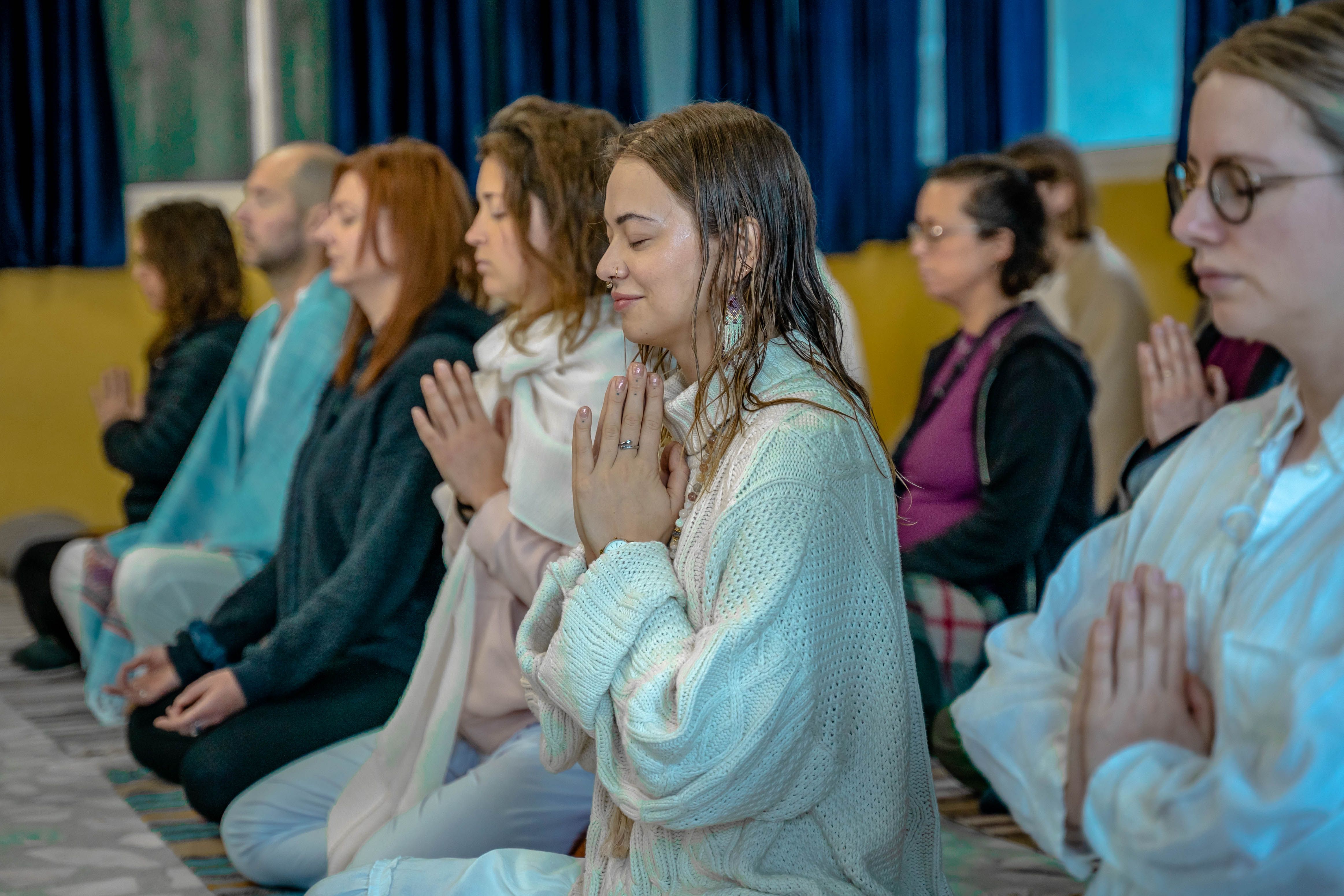 Group Of Women Praying Photos, Download The BEST Free Group Of Women ...