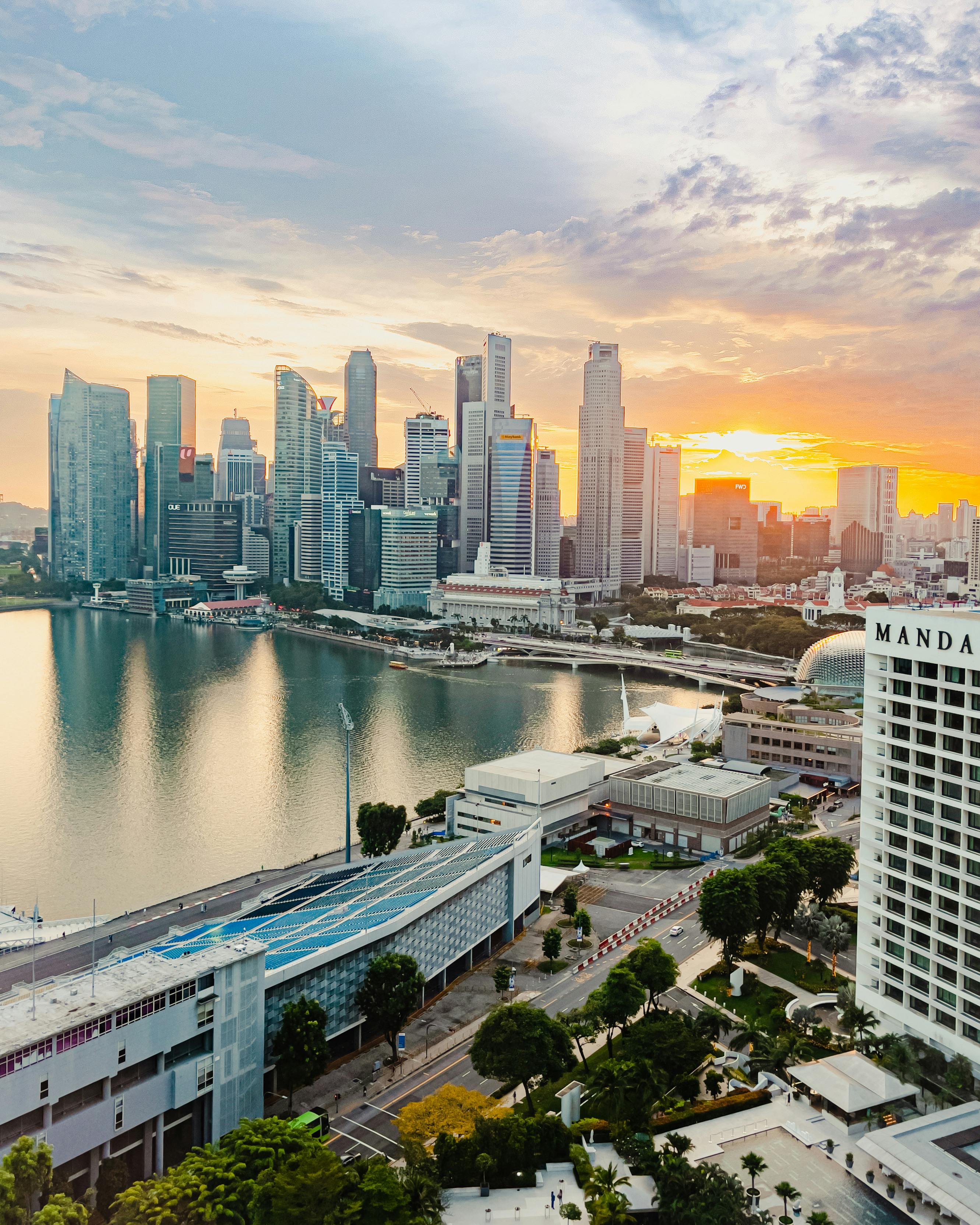 Aerial View of Cityscape · Free Stock Photo