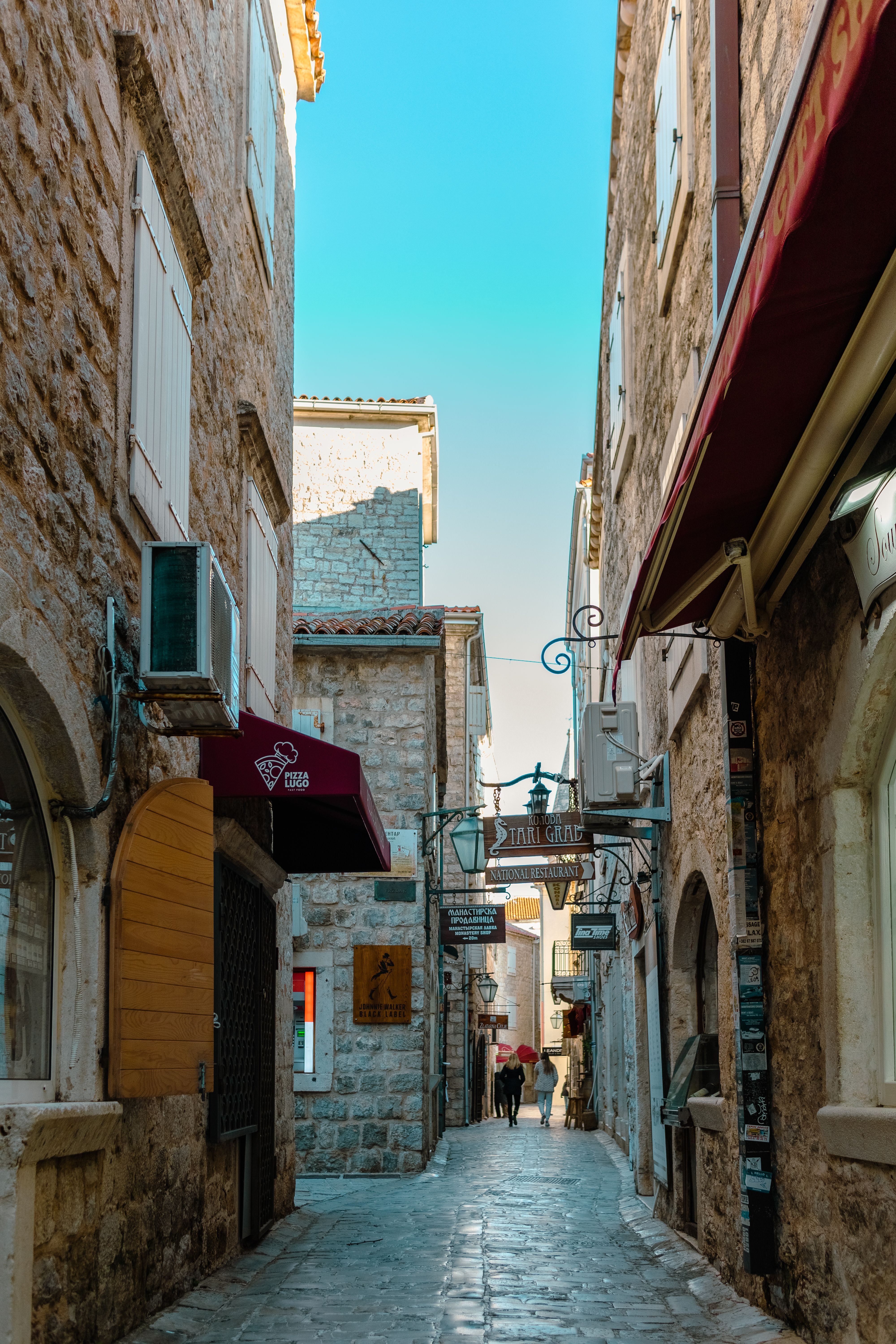 A beautiful architecture of the old town of Budva · Free Stock Photo