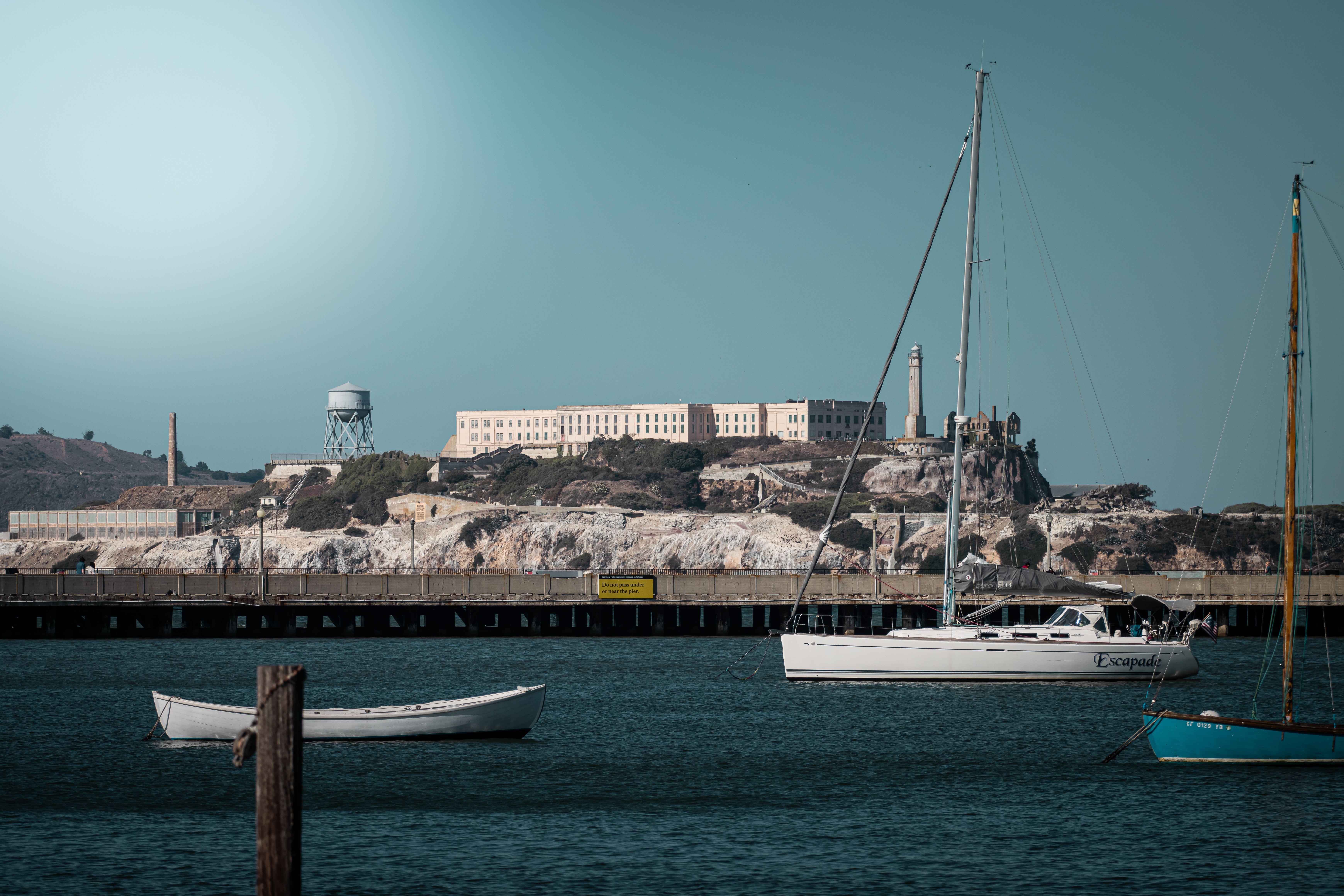 Foto de stock gratuita sobre agua, al aire libre, alcatraz, américa del ...