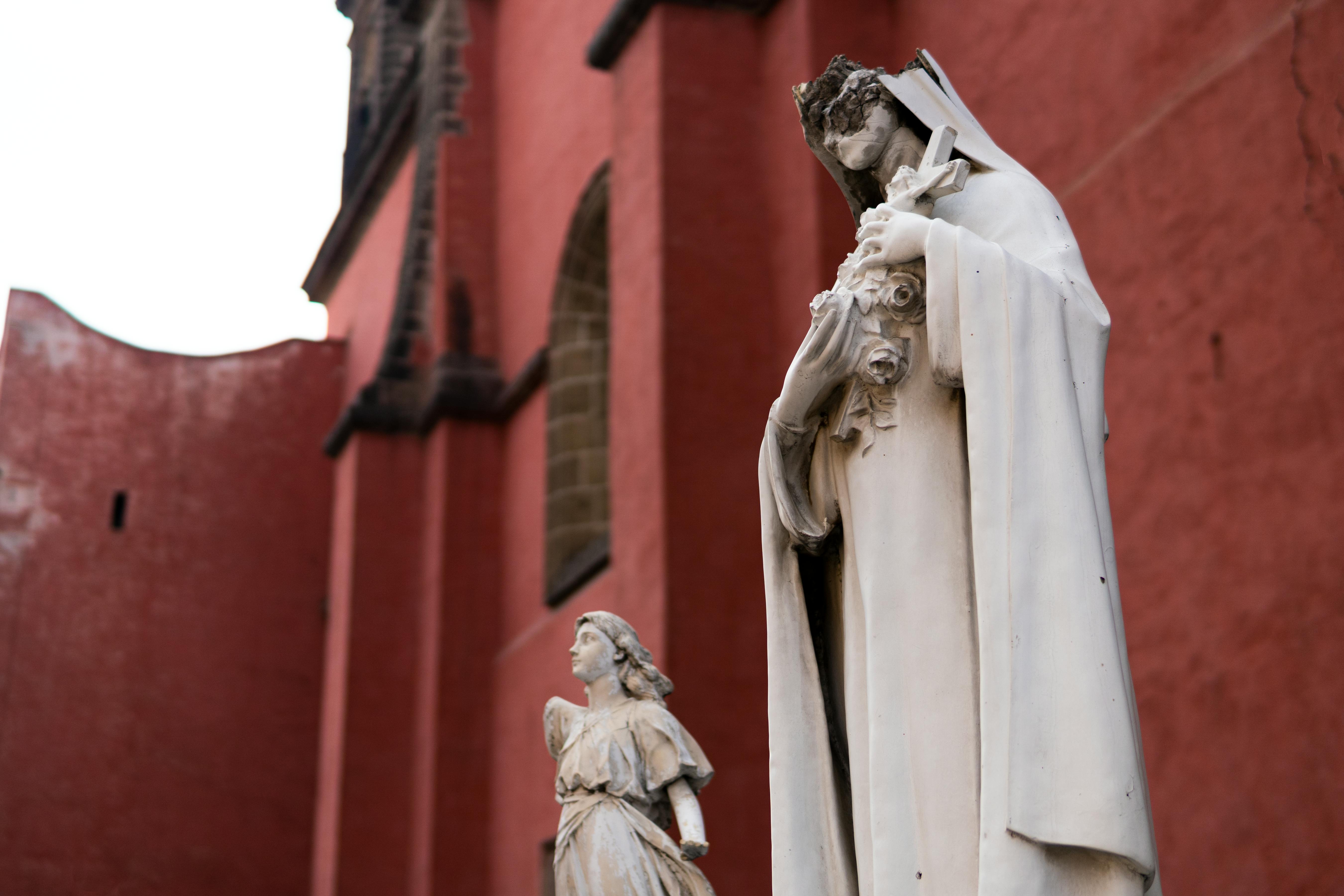 Close up of Catholic Sculpture · Free Stock Photo