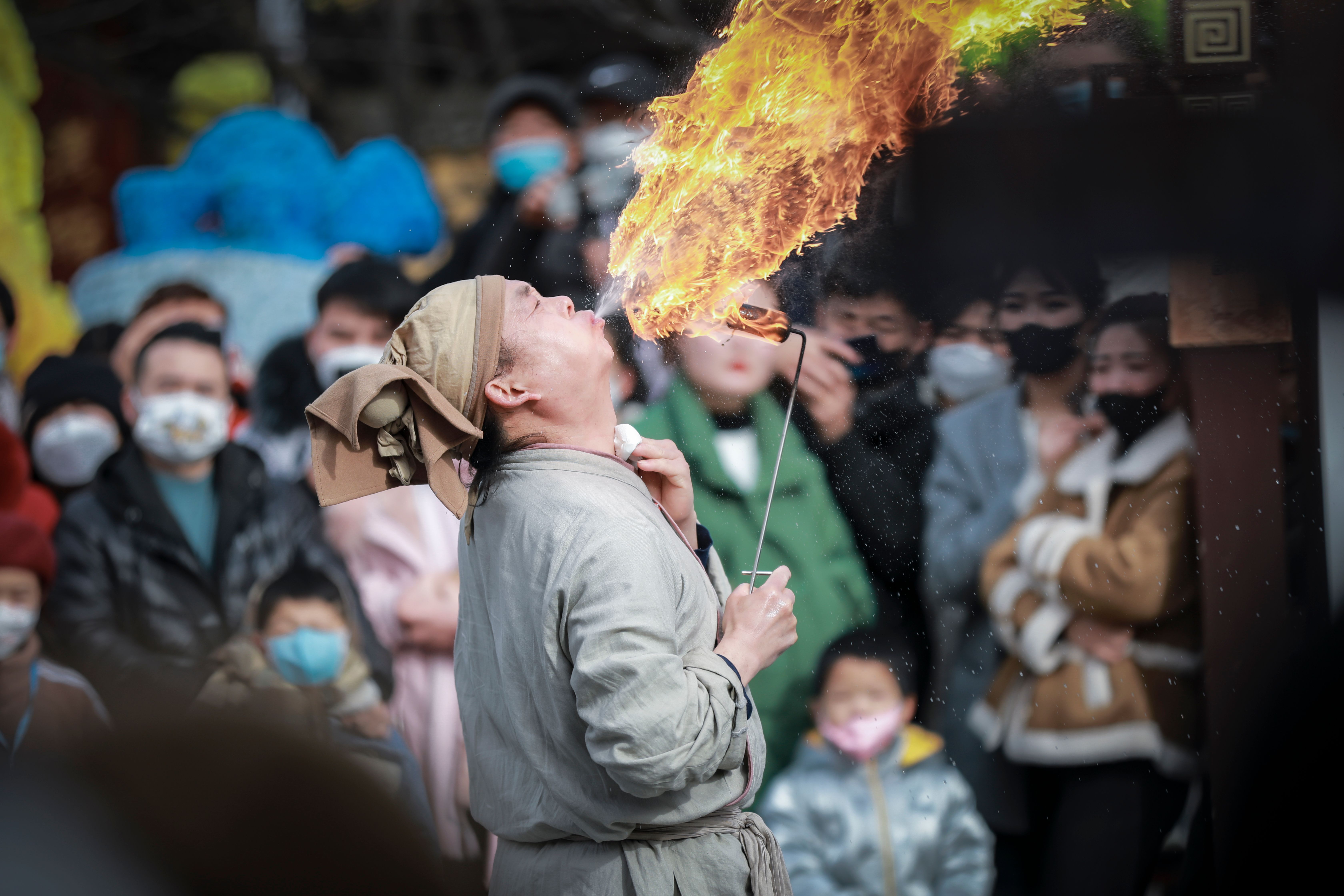 Man Spitting Fire · Free Stock Photo