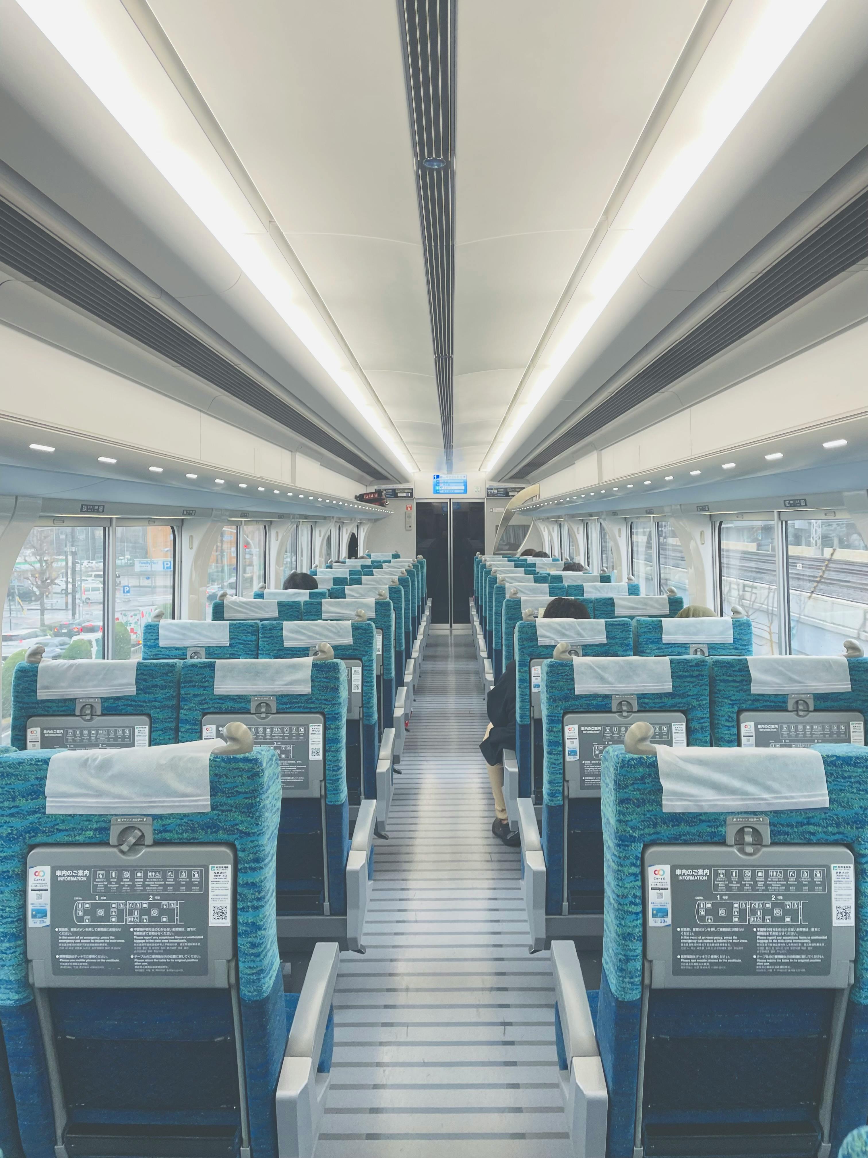 Interior of Modern Train · Free Stock Photo