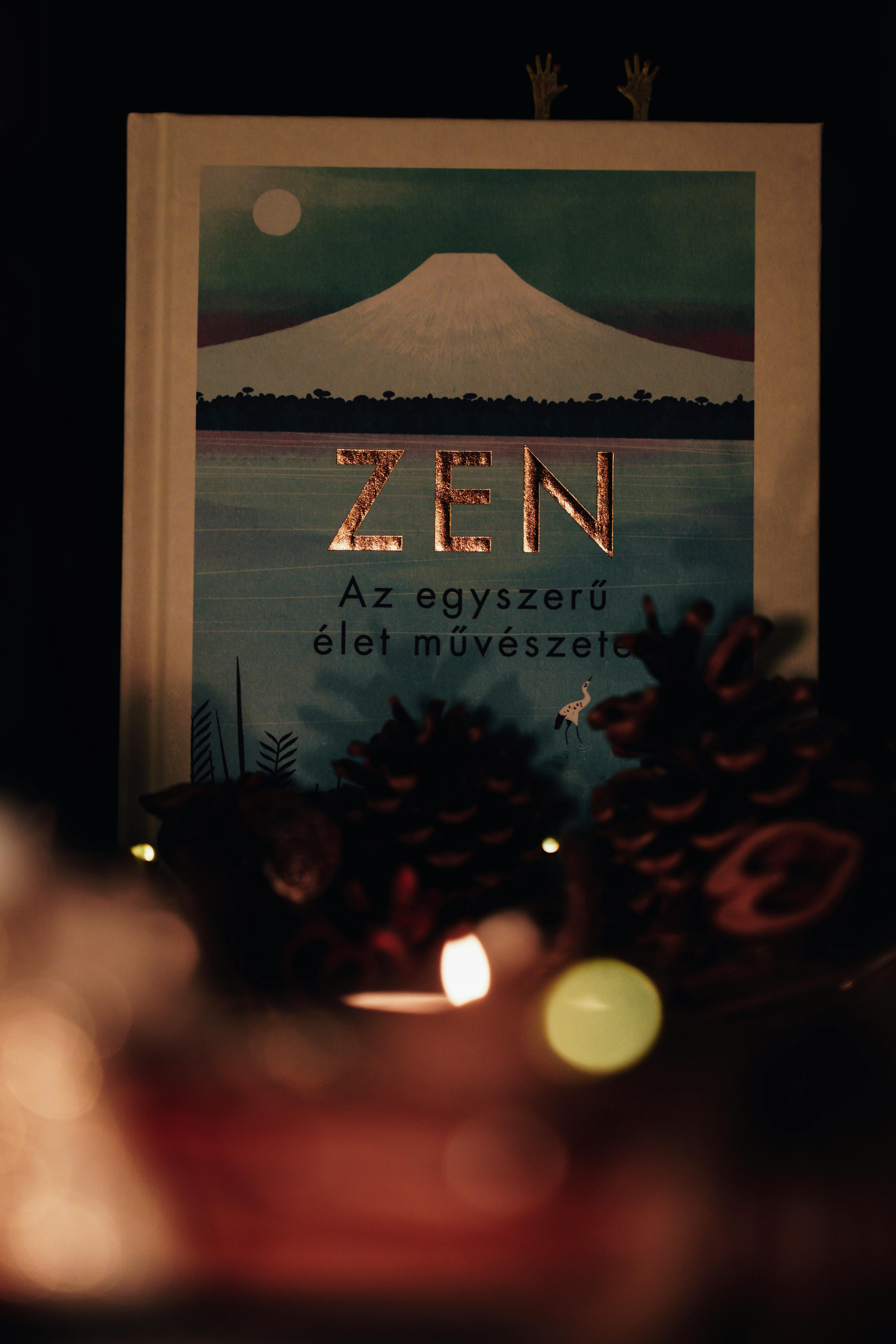 Zen Book Standing · Free Stock Photo
