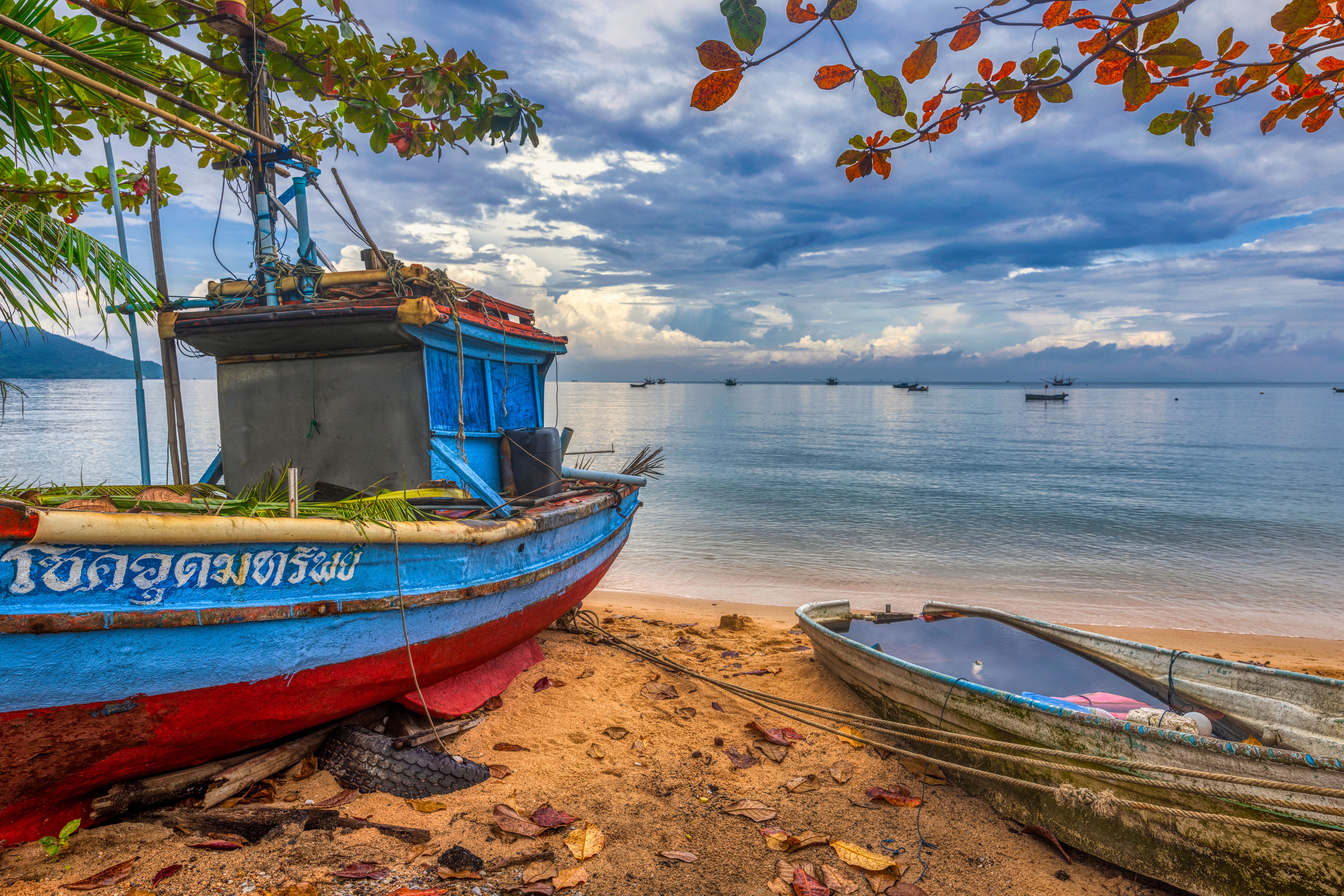 Fishing Boats on the Shore · Free Stock Photo