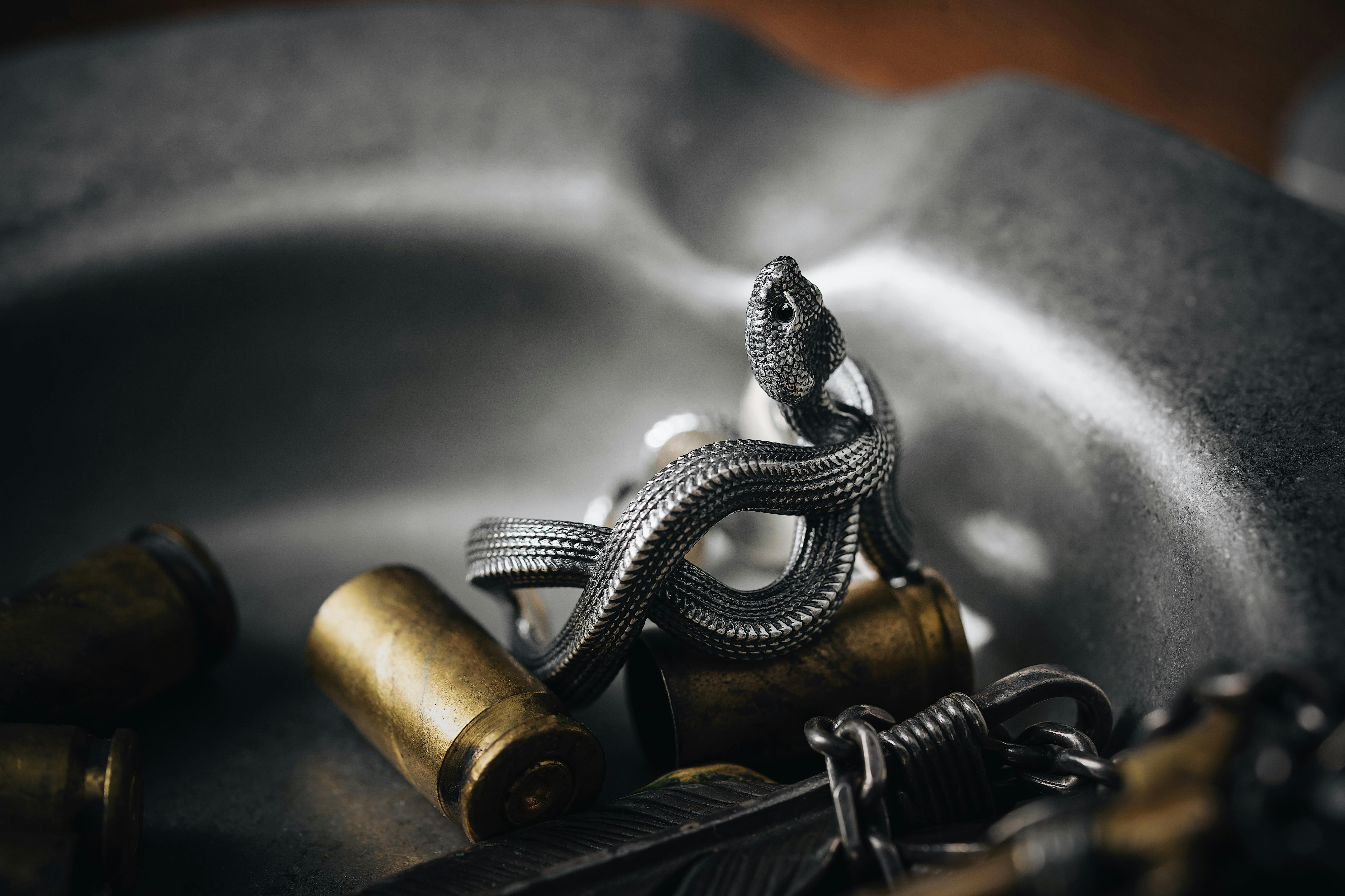 Bullet Collection on White Surface · Free Stock Photo