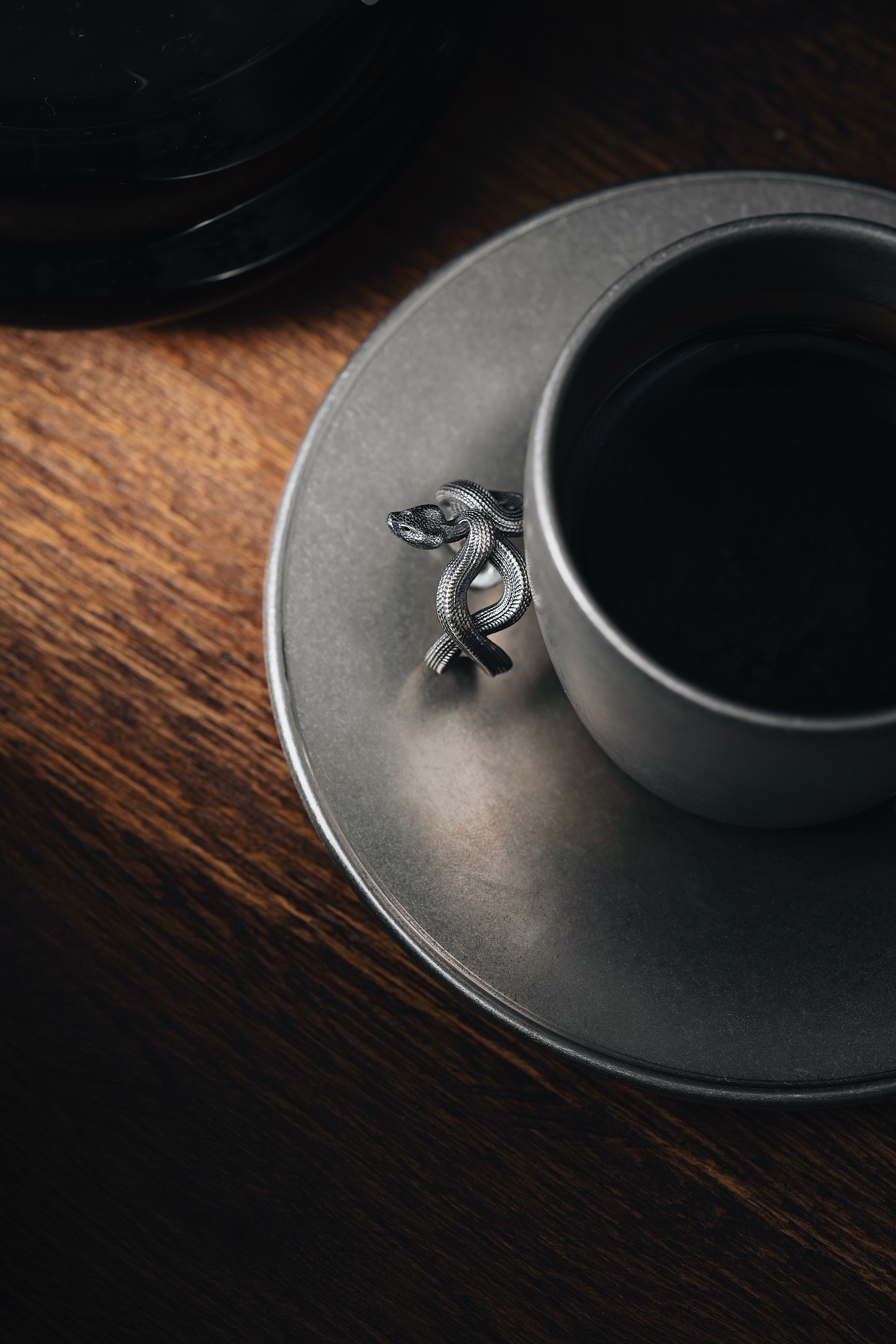 Coffee and Ring on Table · Free Stock Photo