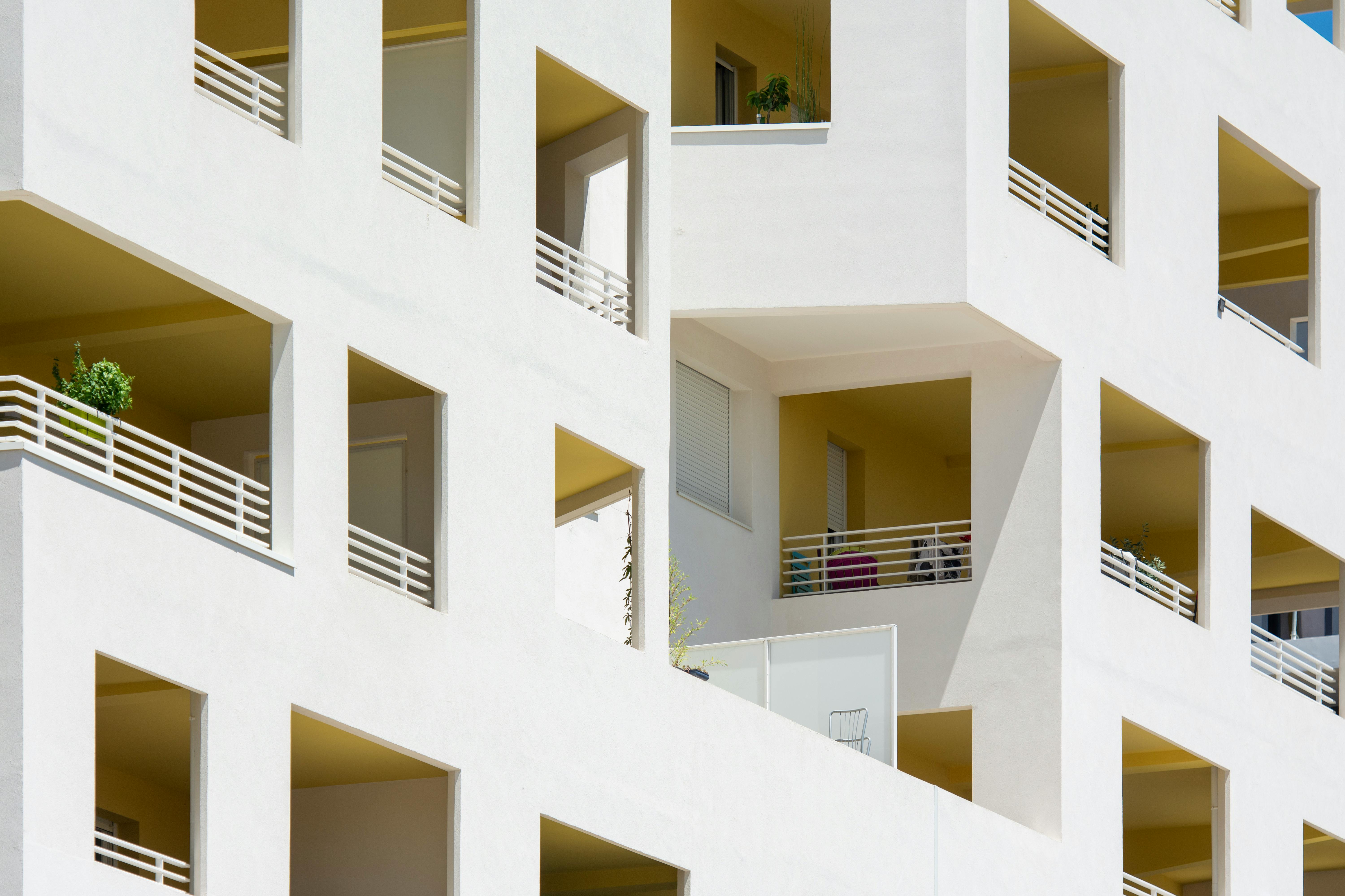 Modern Block of Flats · Free Stock Photo