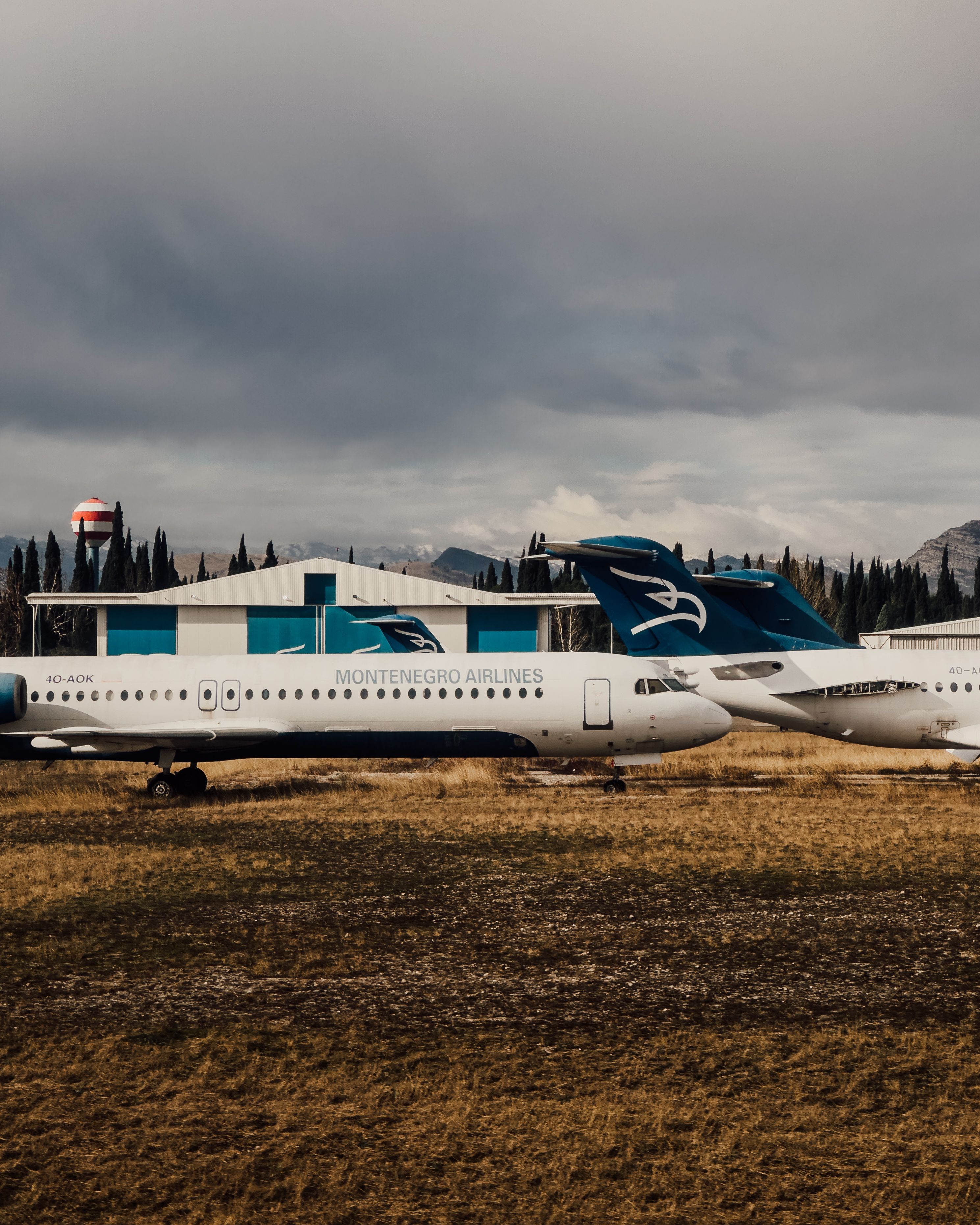 Jets on Grass Runway in Airport · Free Stock Photo