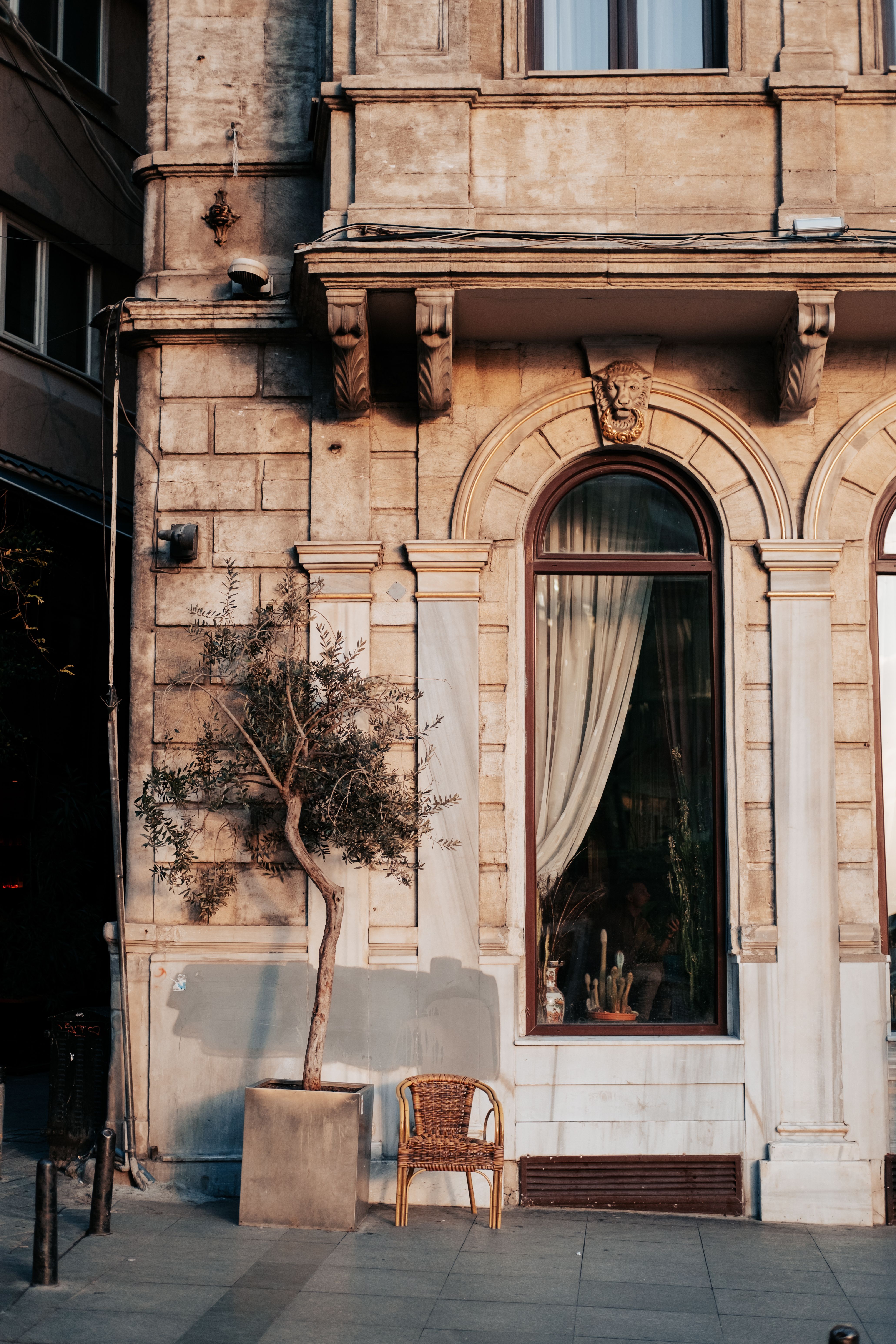 Chair Standing on Street · Free Stock Photo