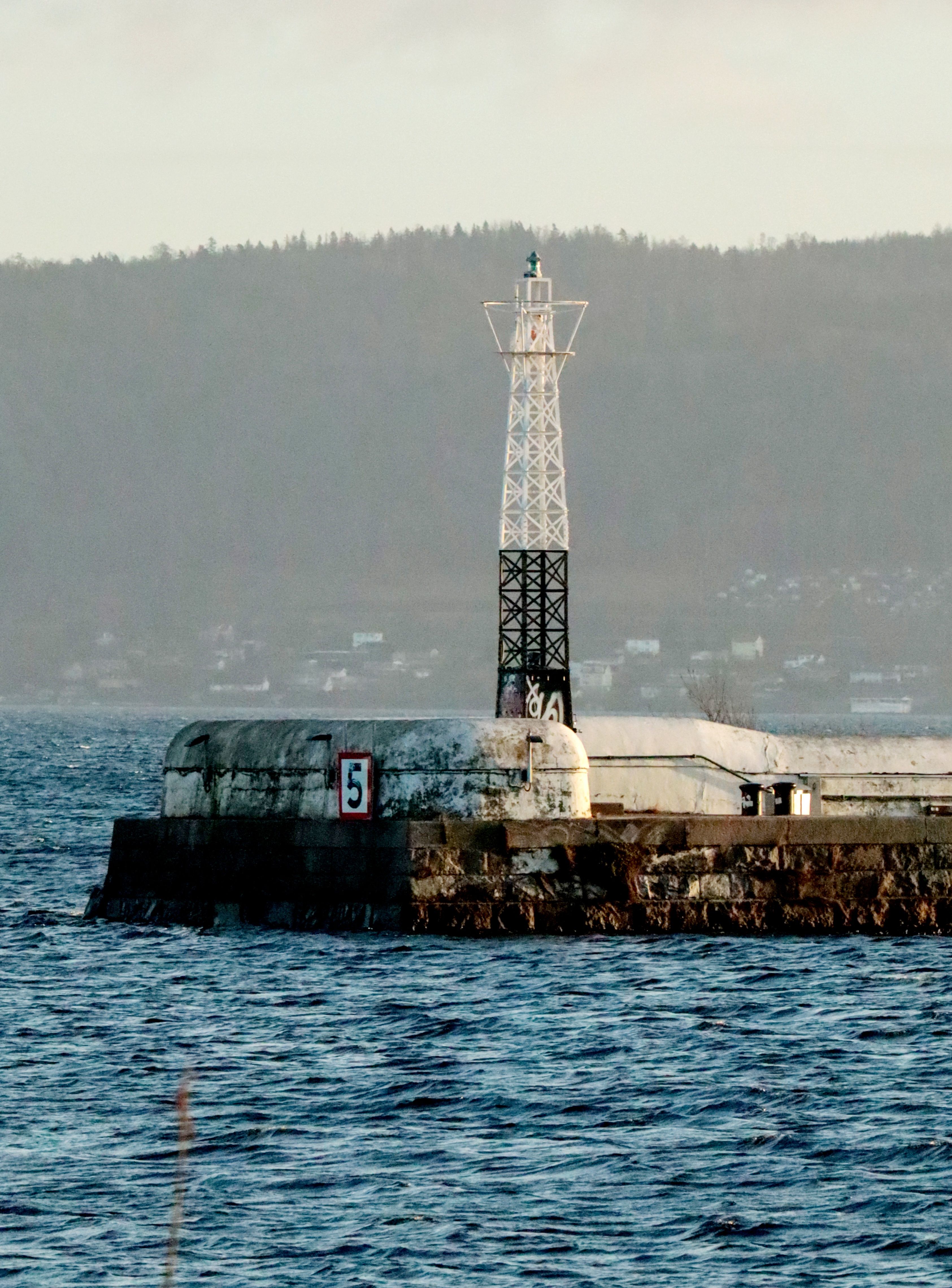 Lighthouse on Pier · Free Stock Photo