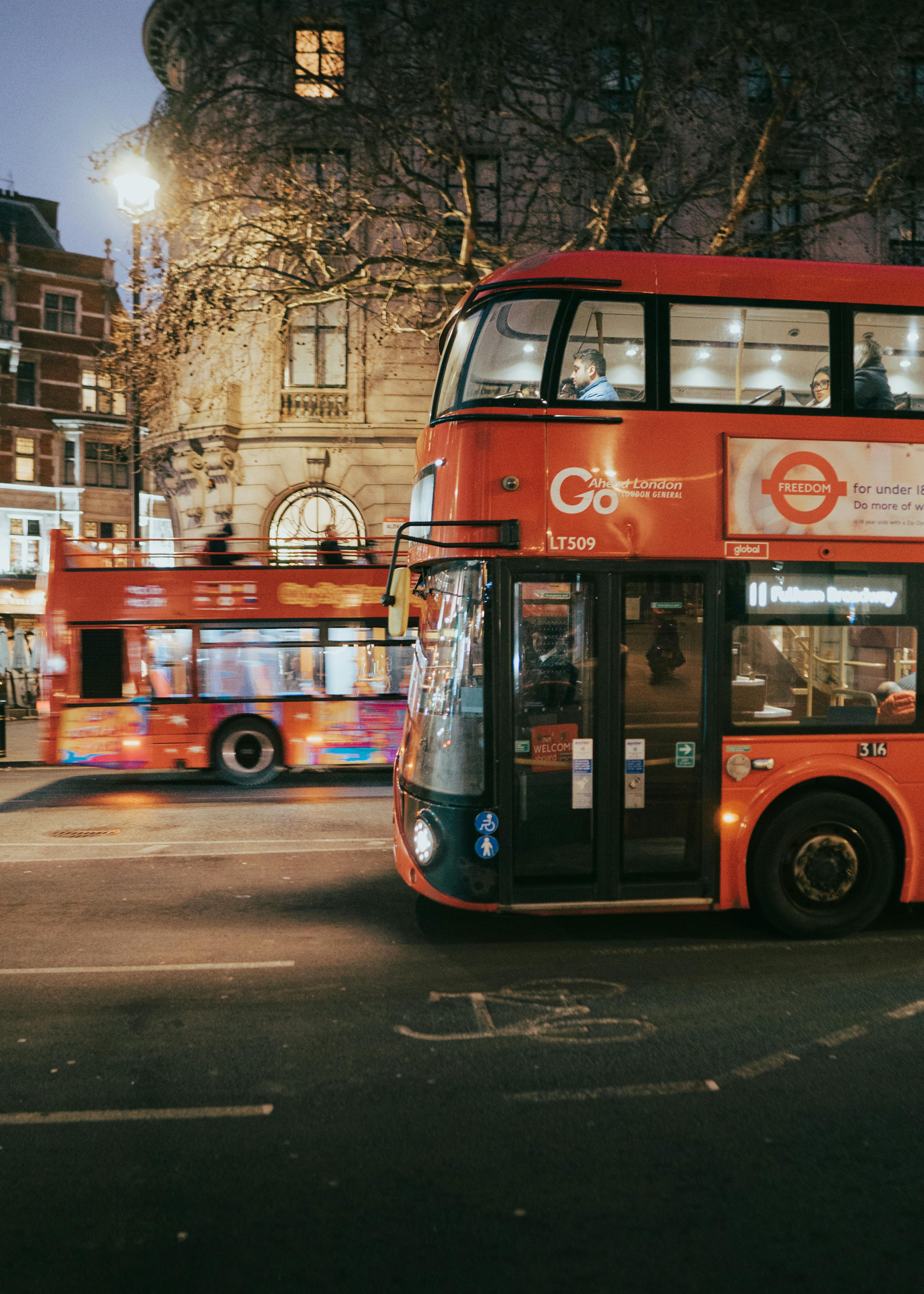 Side View of a London Double Decker Bus · Free Stock Photo