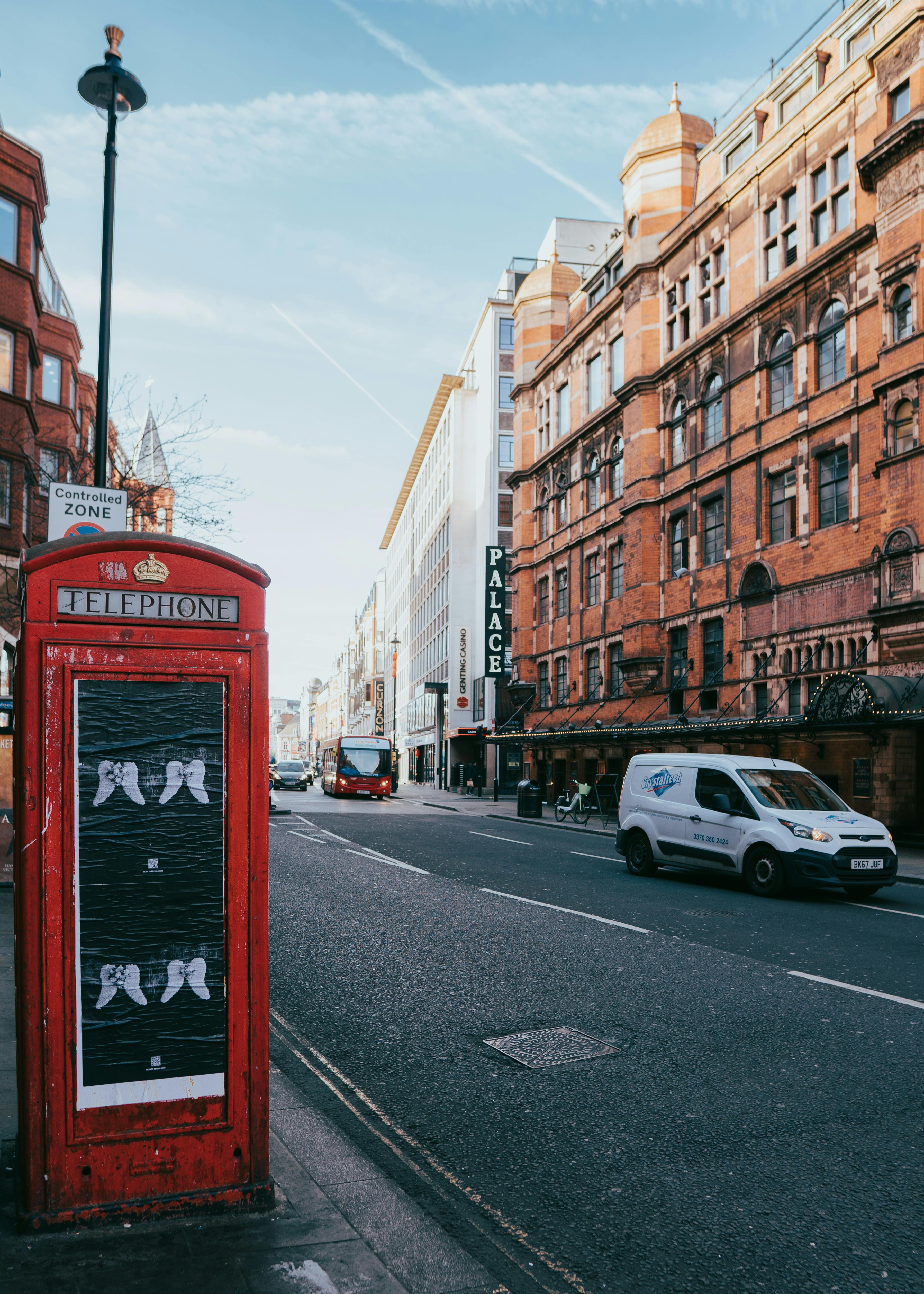 Time Lapse Photography of Phone Booth · Free Stock Photo