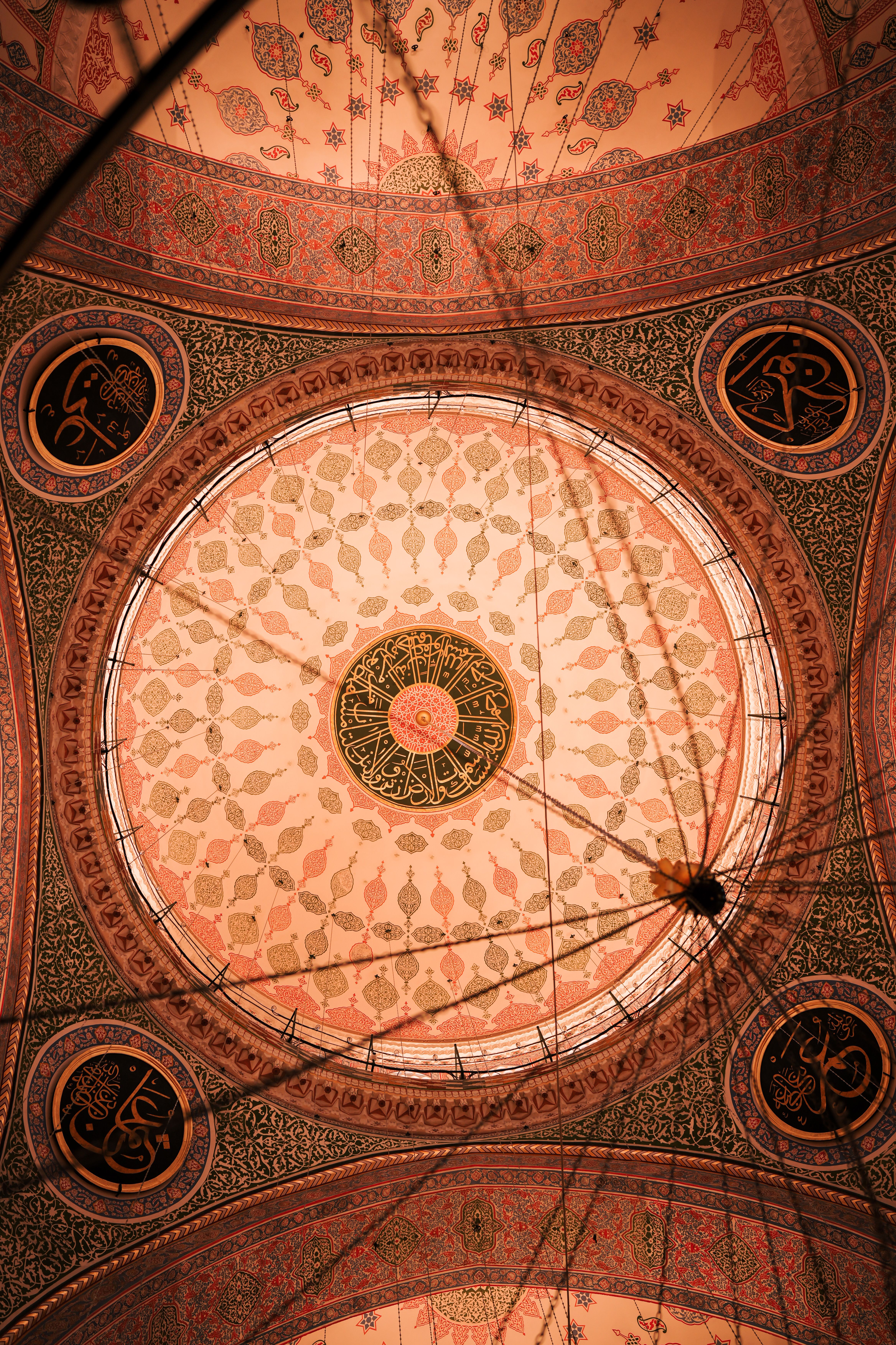 View of a Mosque Ceiling · Free Stock Photo