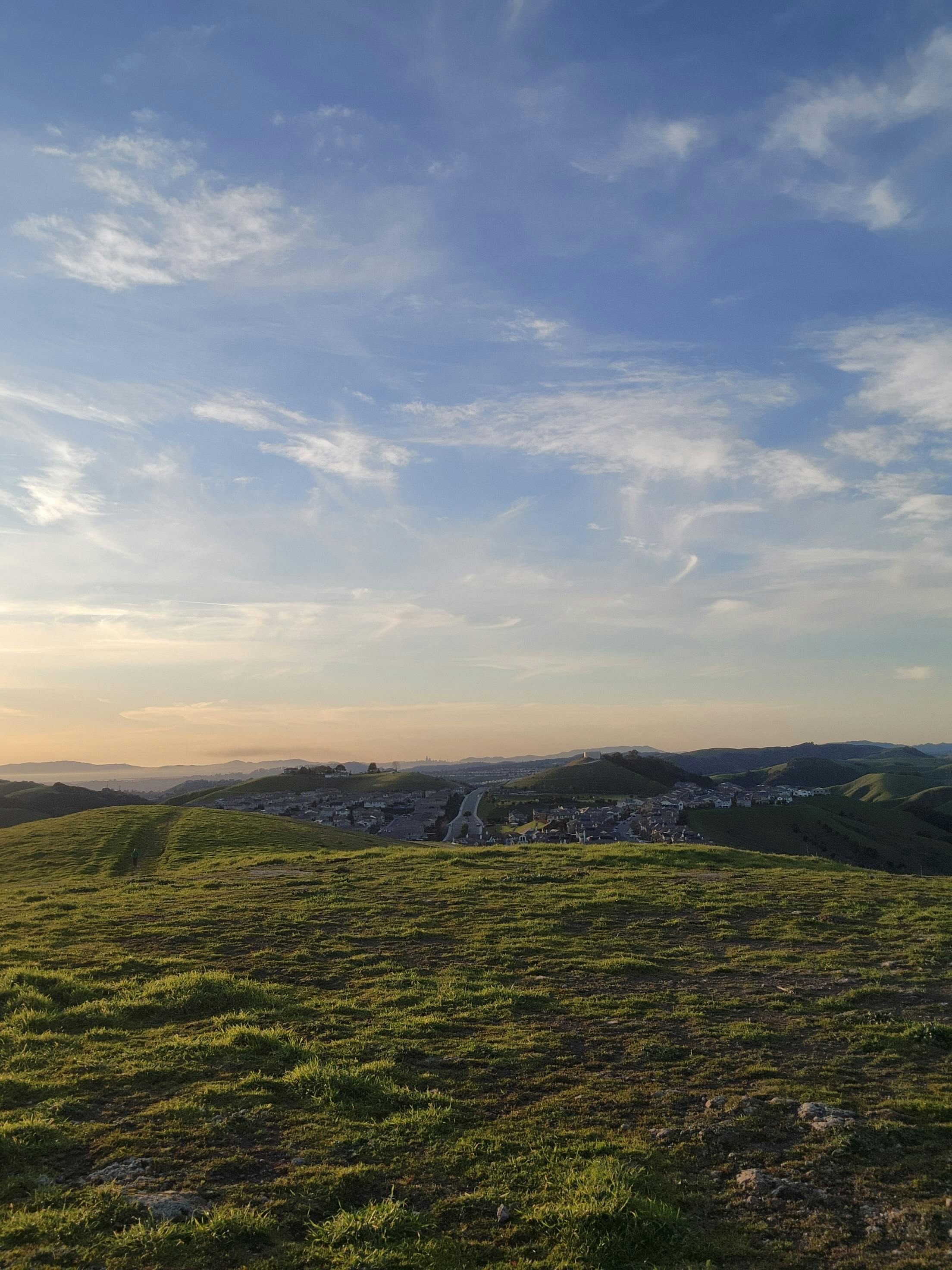 Grassy Mountains in Summer · Free Stock Photo
