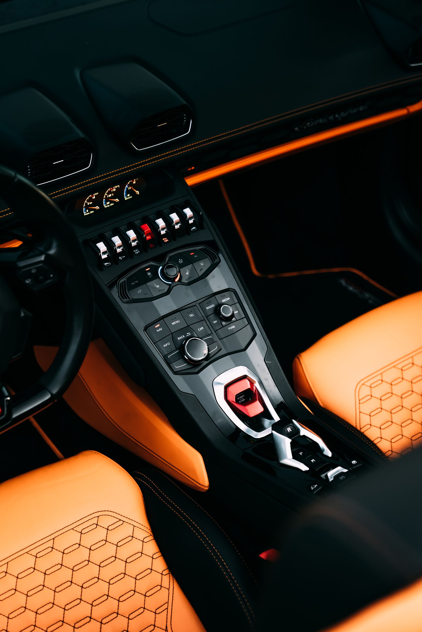 Photo gratuite de automobile, boutons de commande, cockpit, commandes ...
