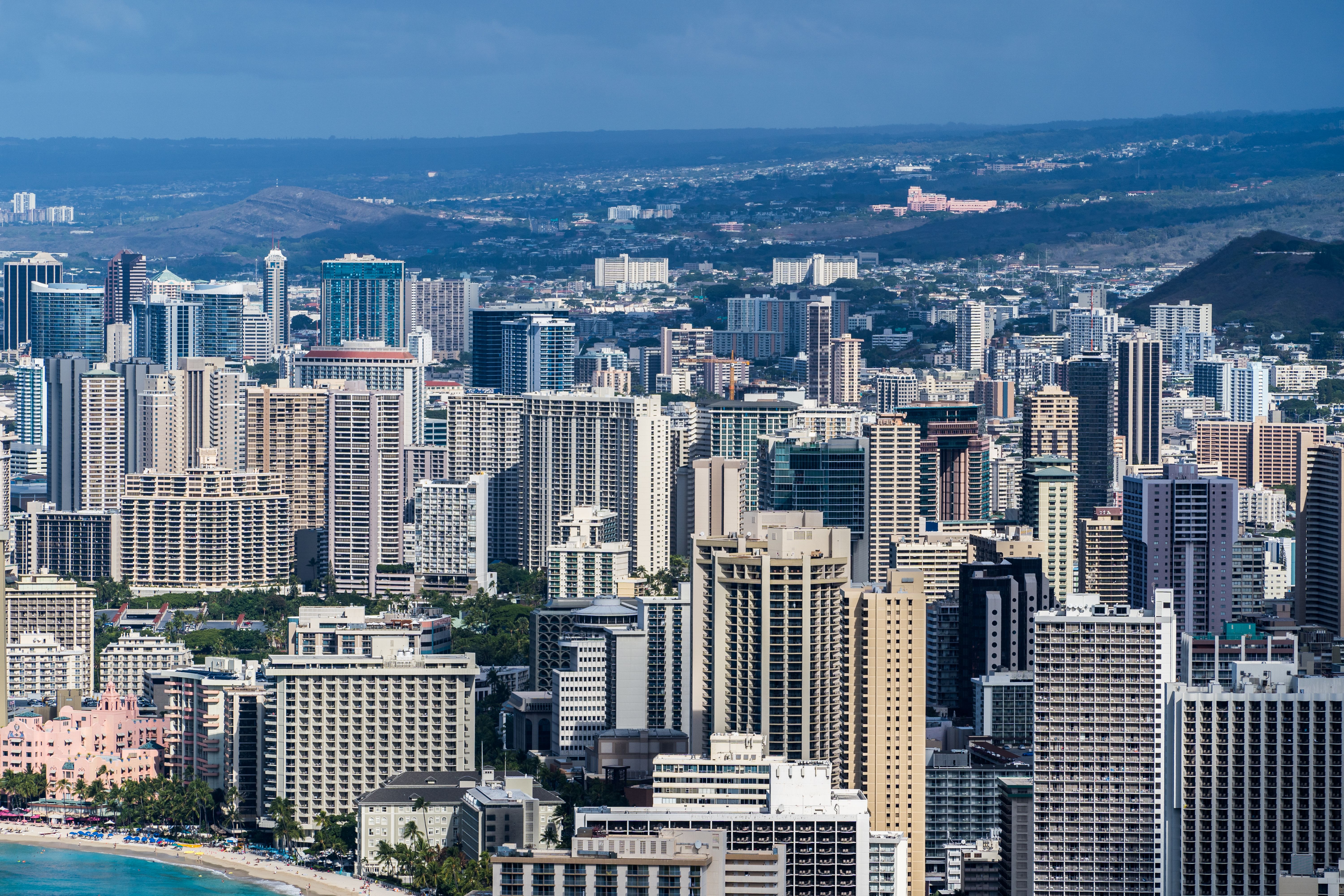 City Downtown in Honolulu, Hawaii · Free Stock Photo