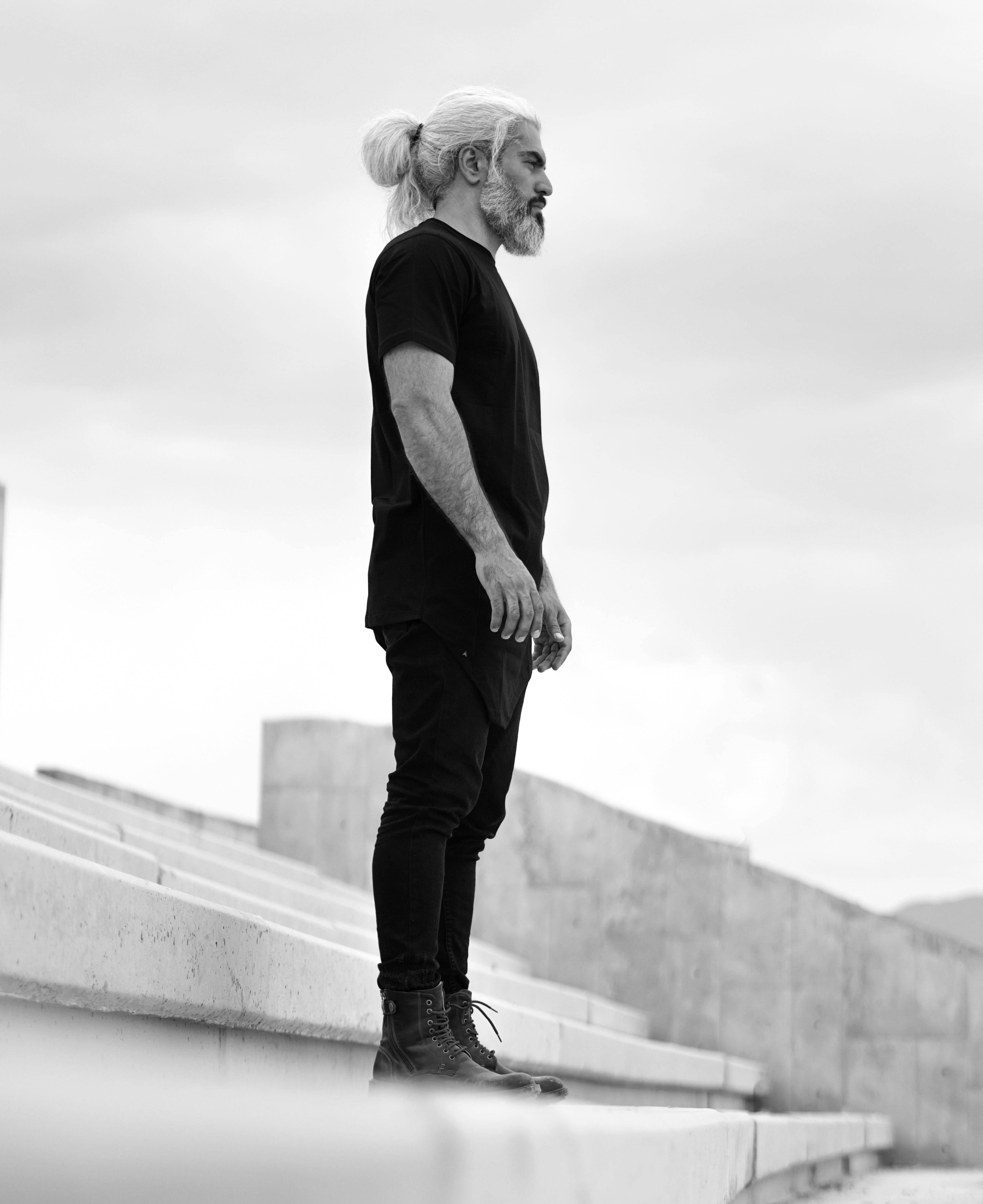 Man in Black Dancing on Steps · Free Stock Photo