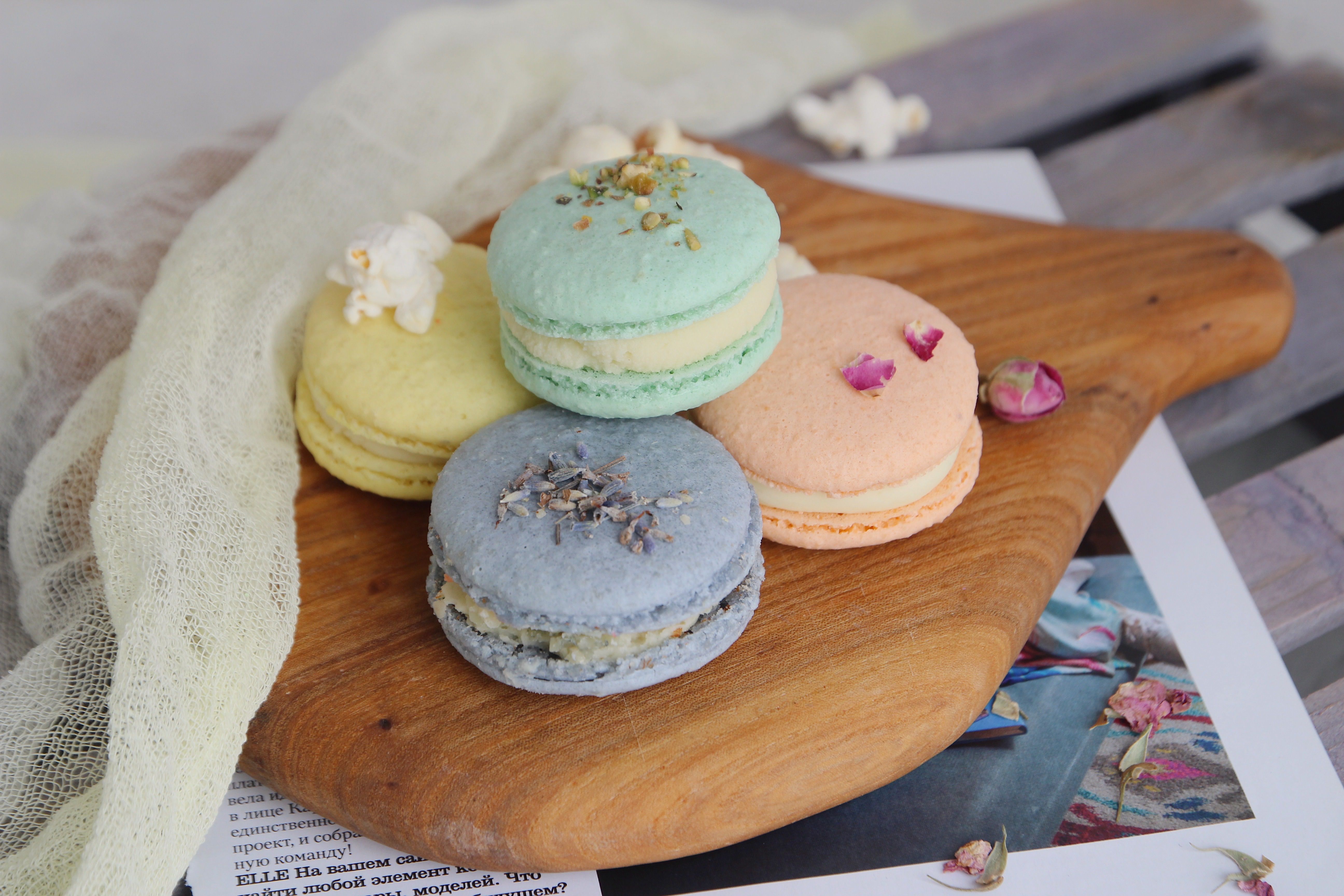 Assorted Coloured Macaroons · Free Stock Photo