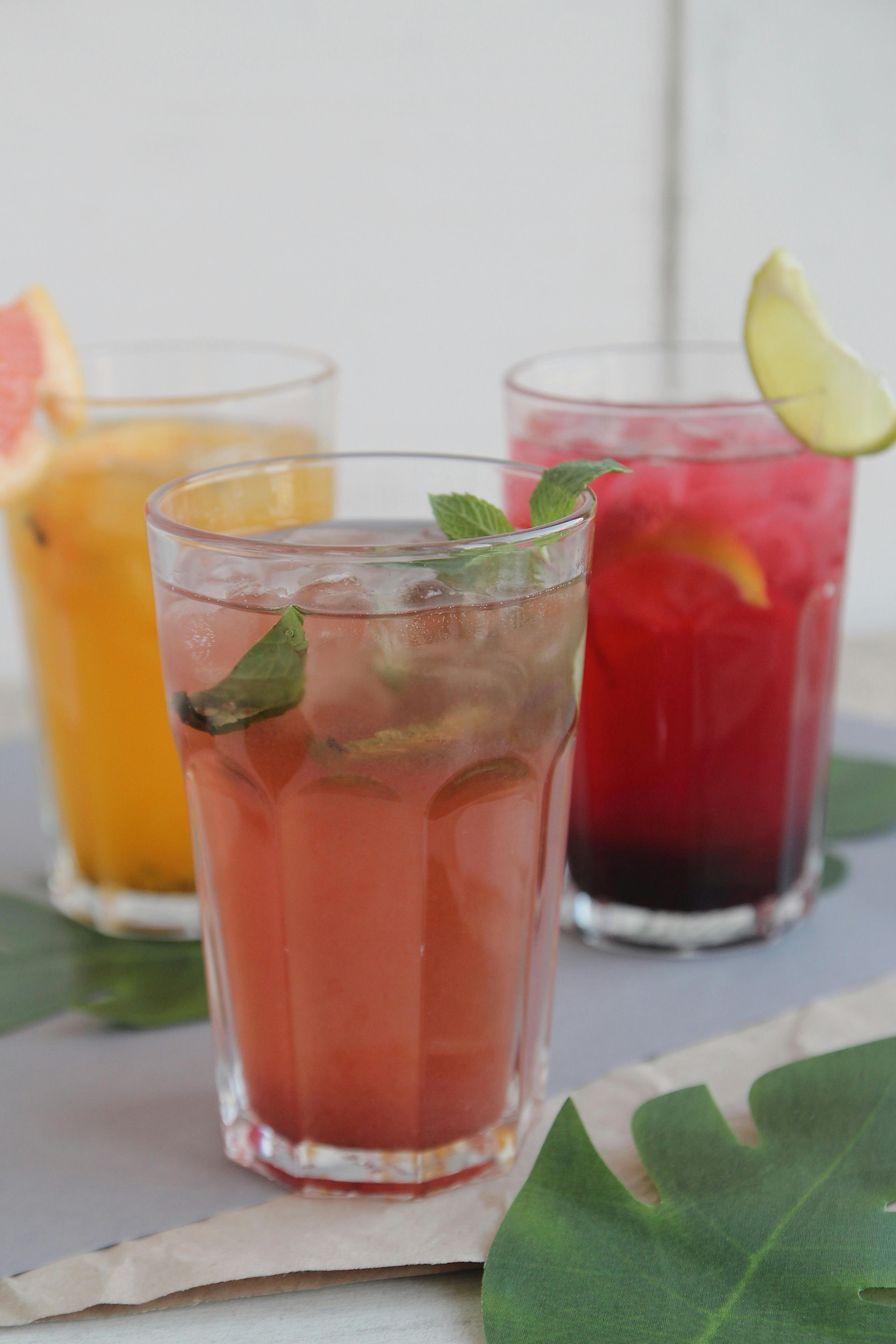 Choice of Juicy Refreshments · Free Stock Photo