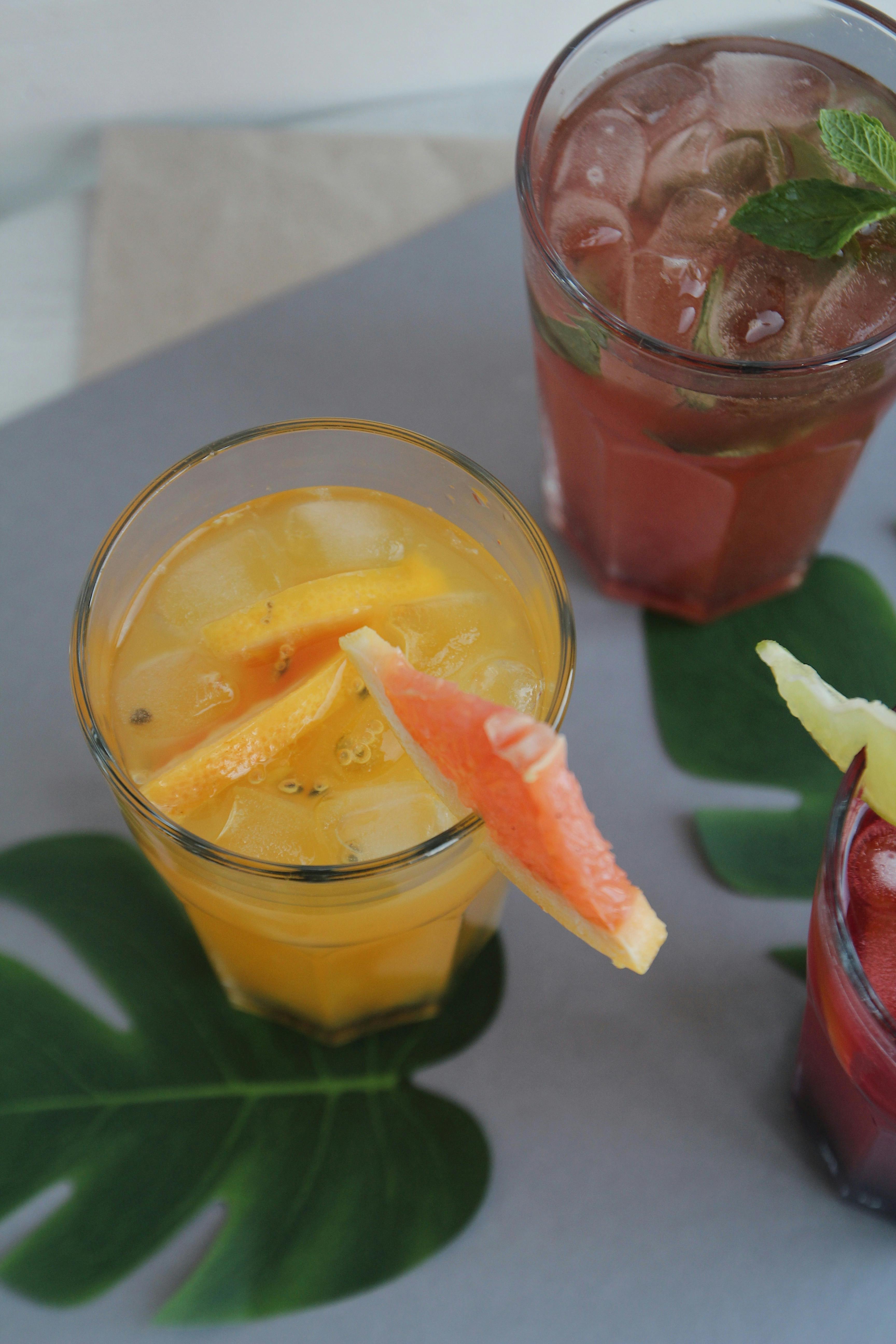 Choice of Juicy Refreshments · Free Stock Photo