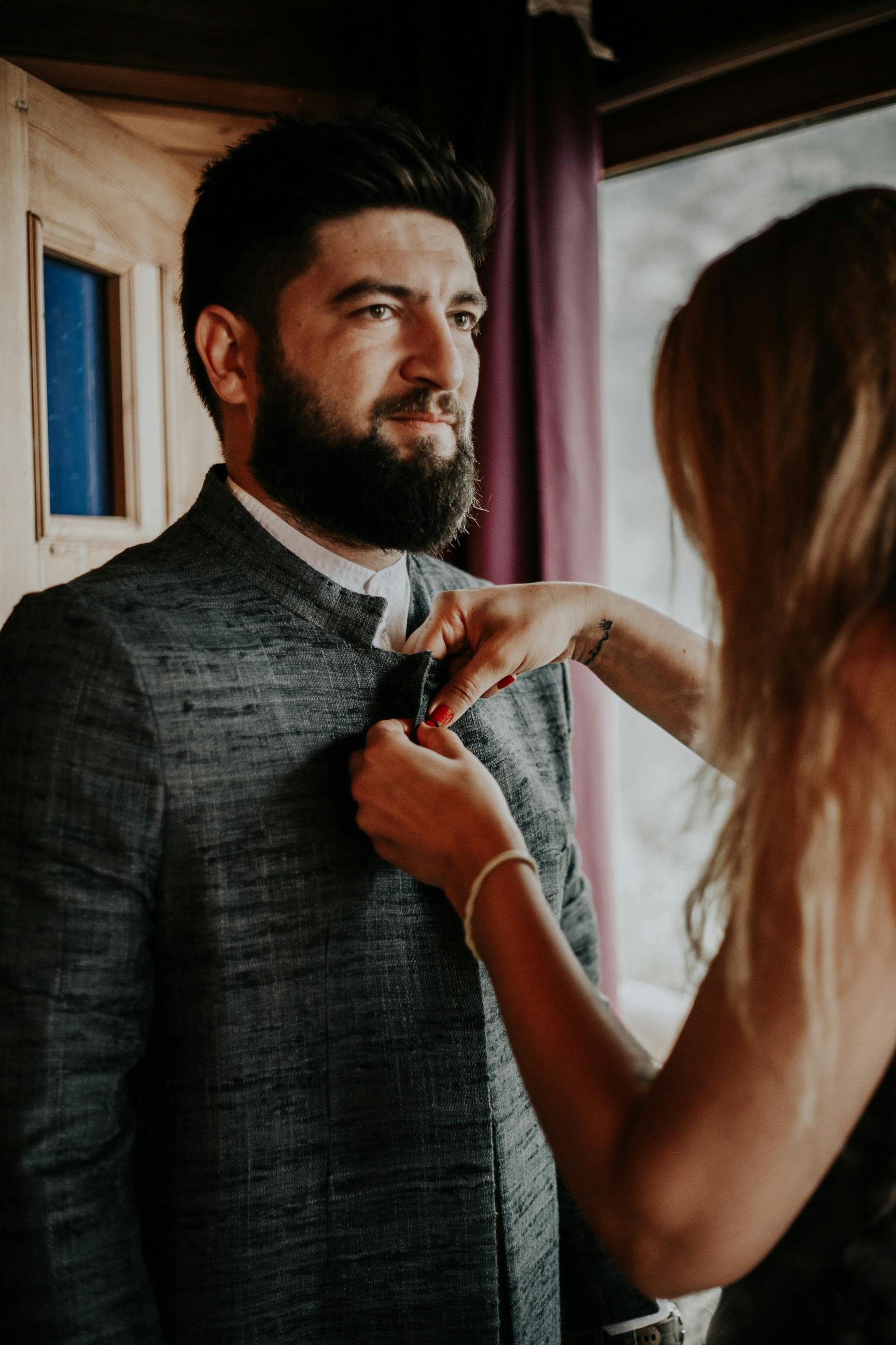 Groom Getting Dressed · Free Stock Photo