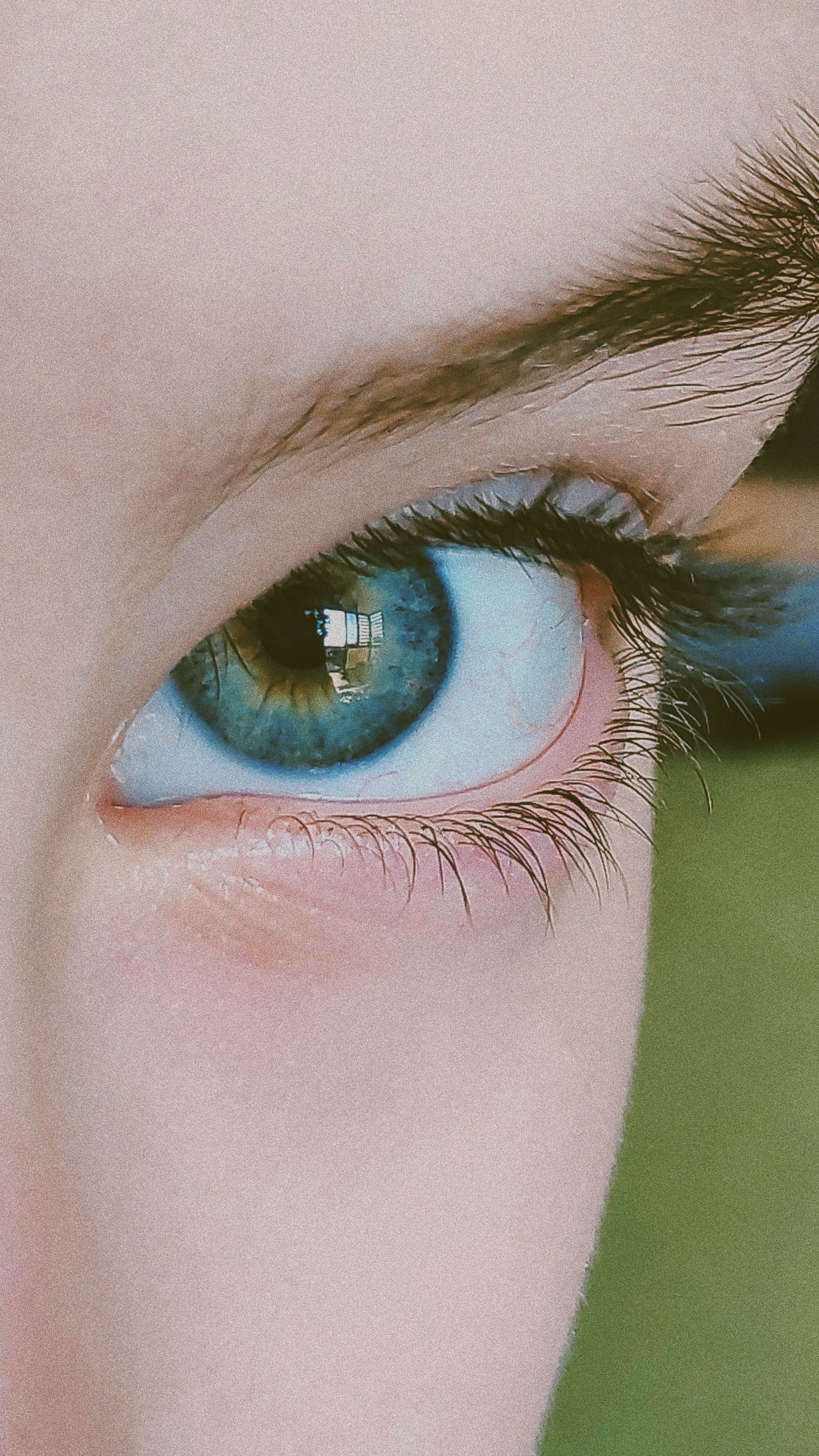 Extreme Close-up of a Womans Left Eye · Free Stock Photo