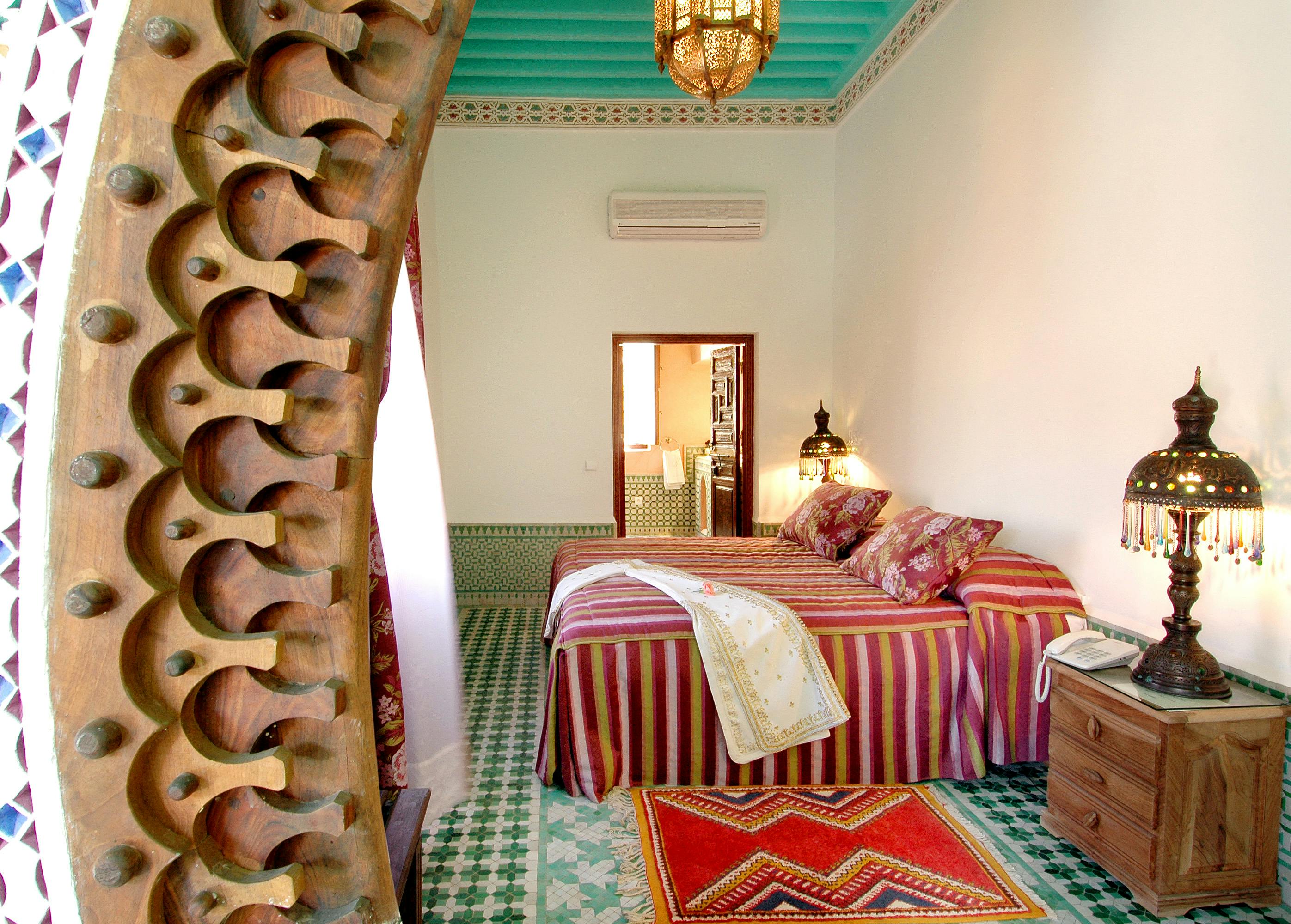 A Hotel Room in Riad Palais Sebban, Marrakesh, Morocco · Free Stock Photo