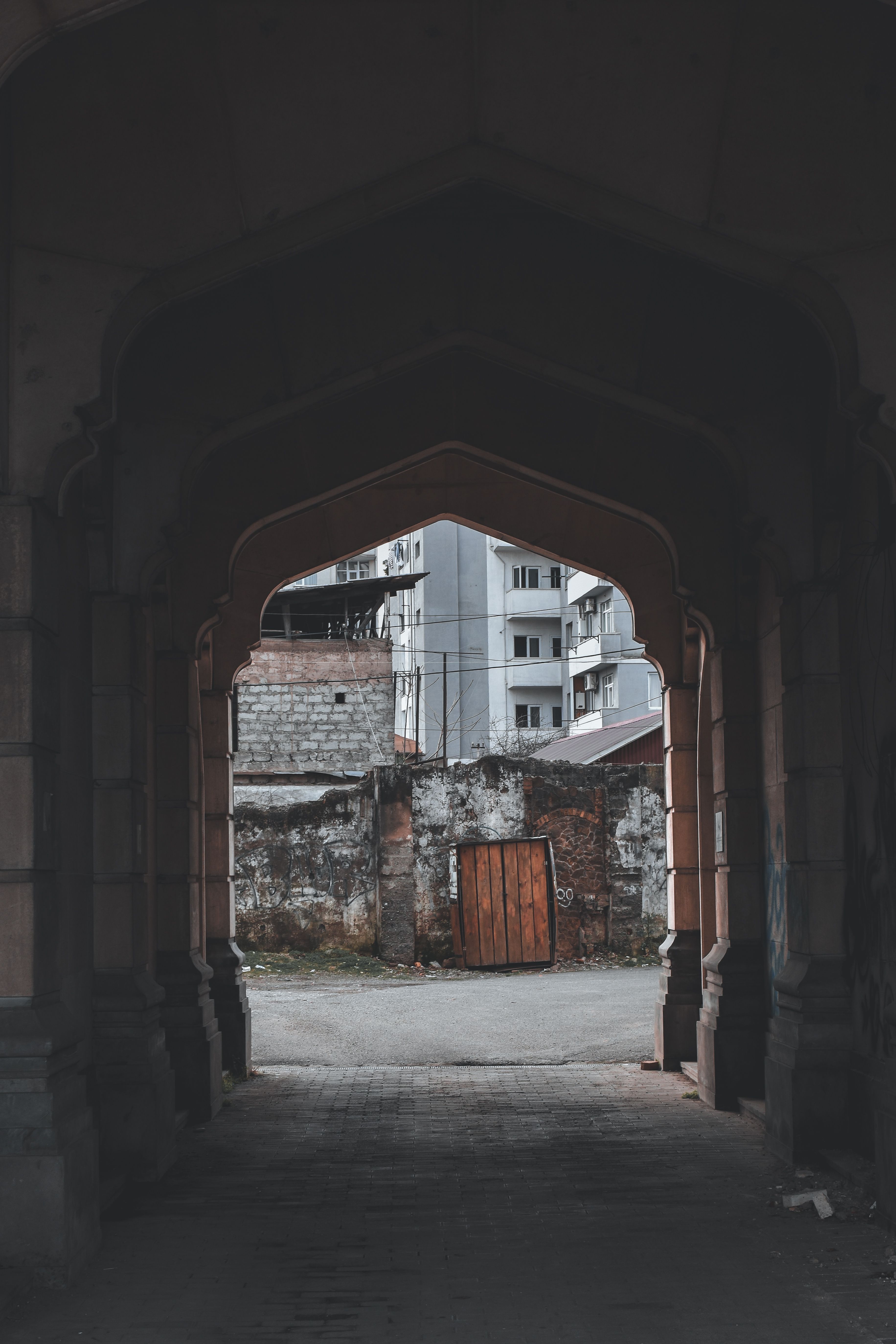 A Tunnel in a Run Down Urban Neighbourhood · Free Stock Photo