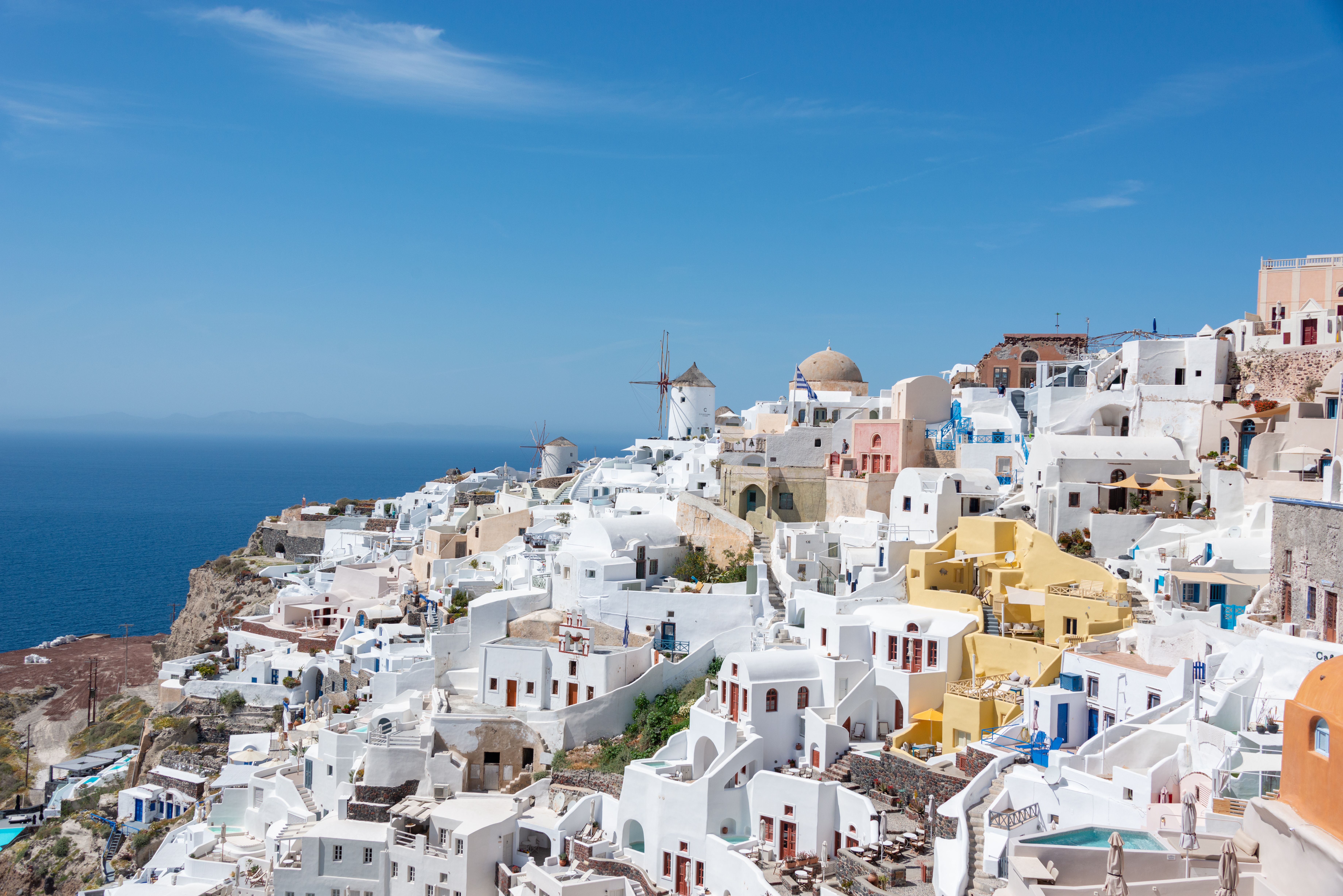 Landscape View of Greece during Day Time · Free Stock Photo