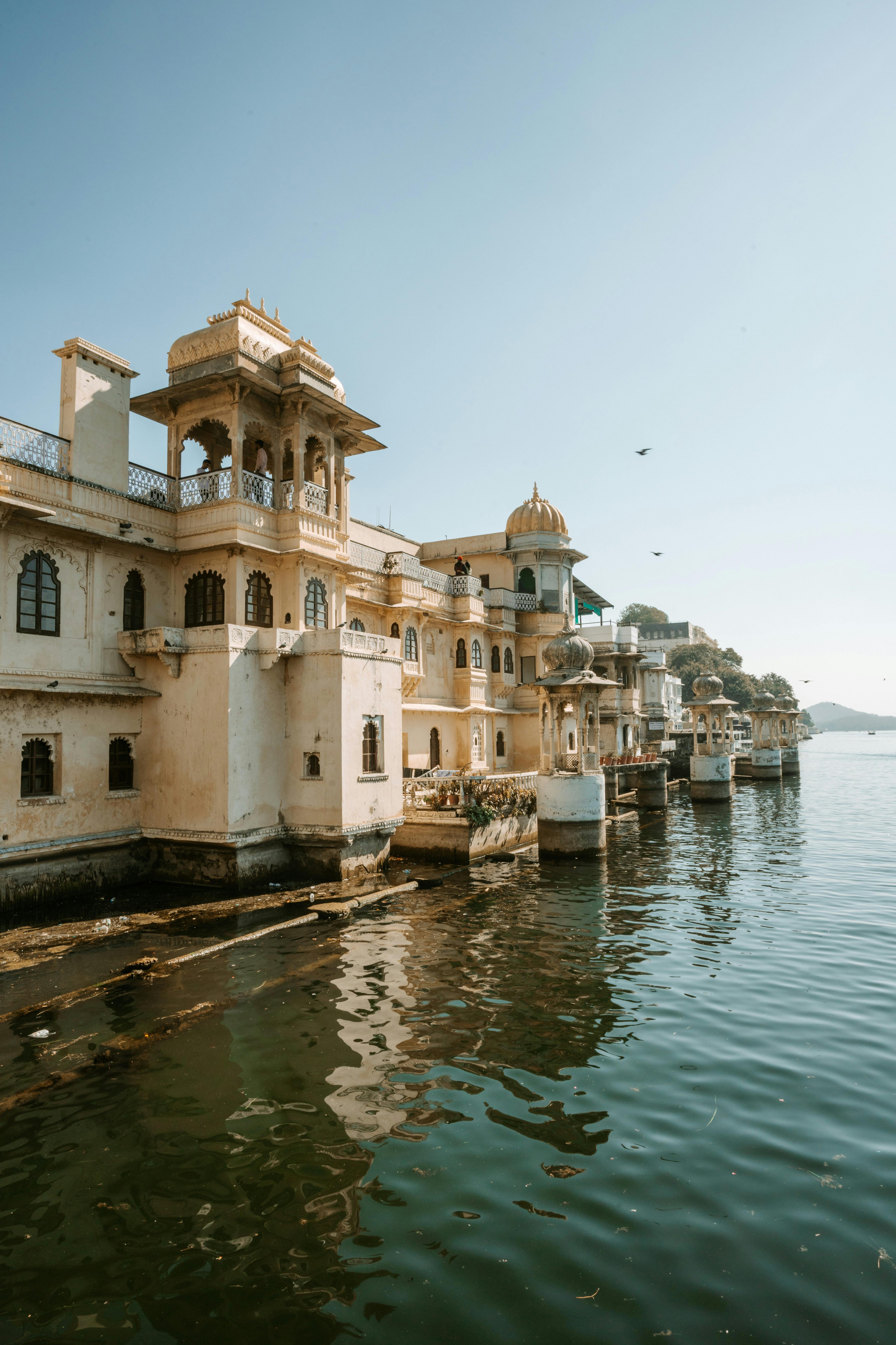 Traditional Buildings in Water · Free Stock Photo