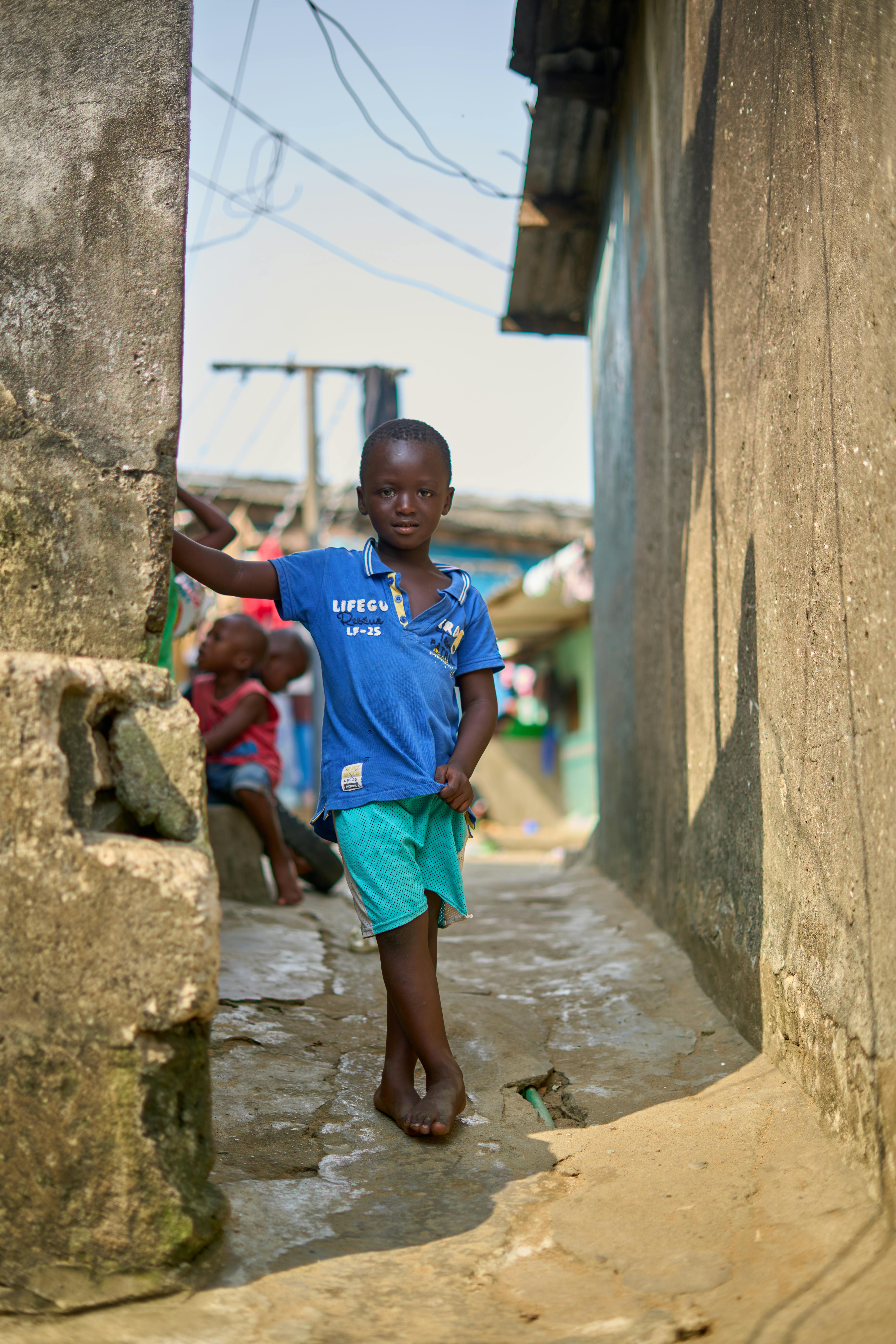 Portrait of Boy in Village · Free Stock Photo