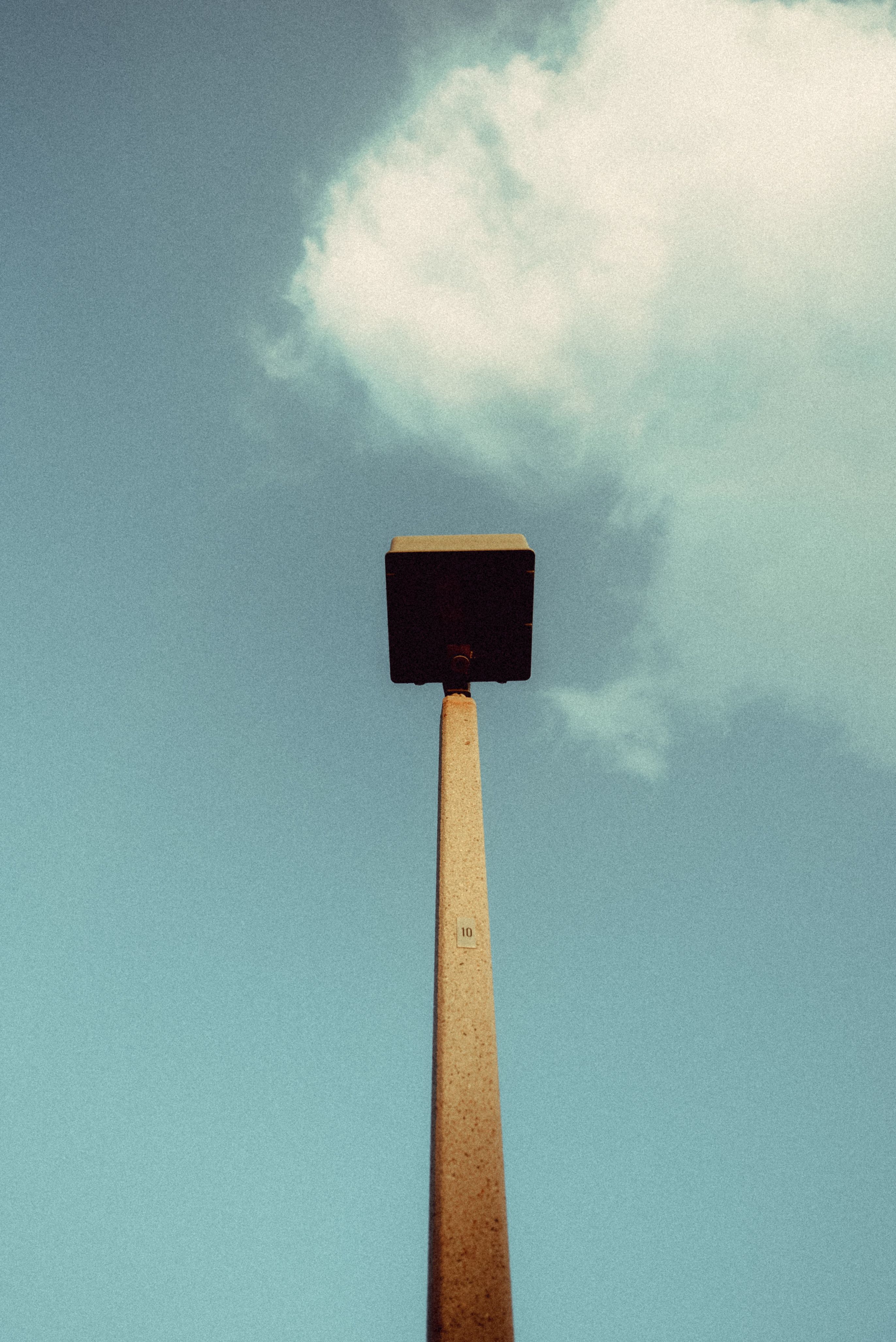 Low-angle Photo of a Lit Streetlight Under a Clear Sky · Free Stock Photo