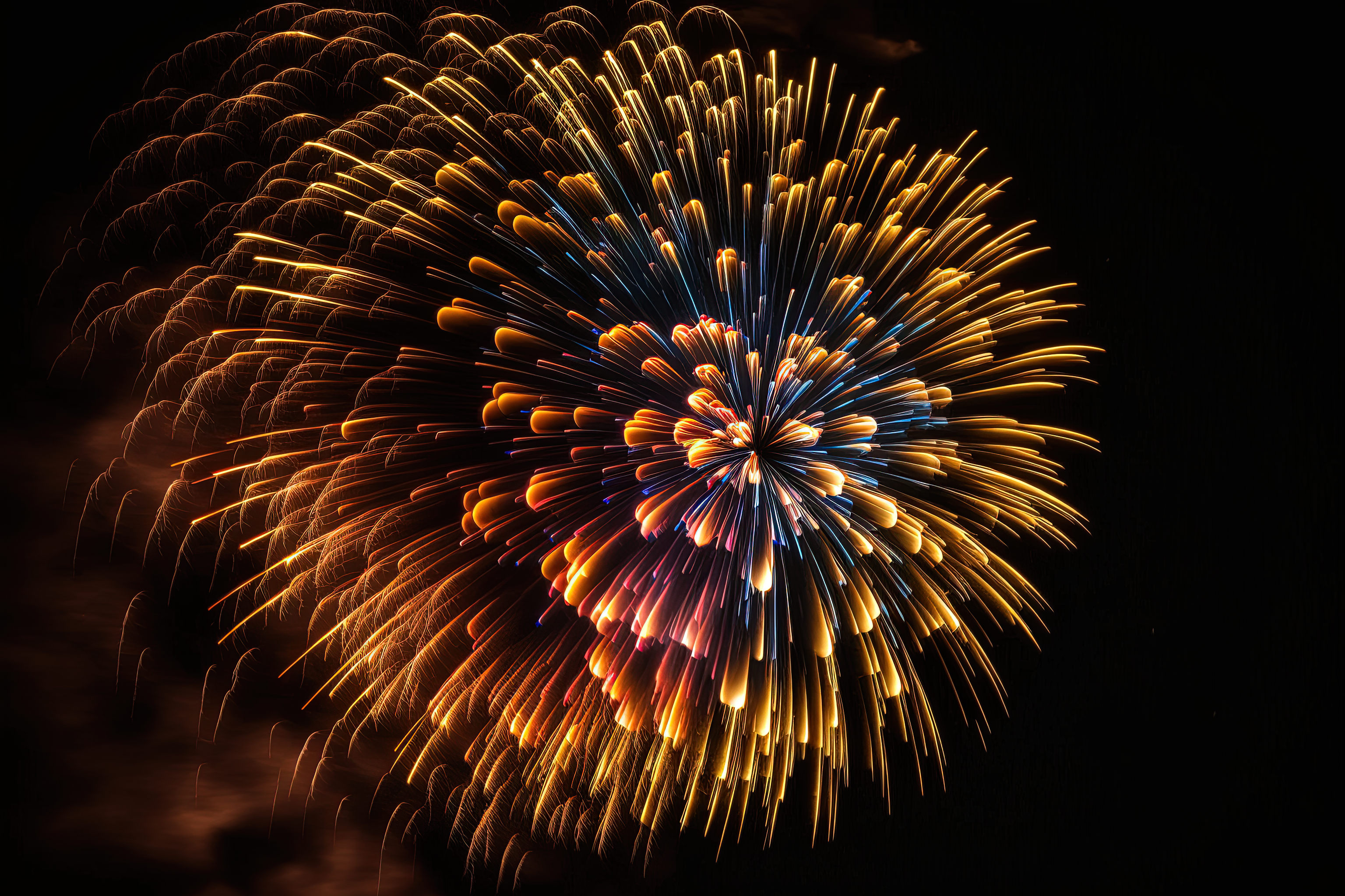 Colorful Fireworks at Night · Free Stock Photo