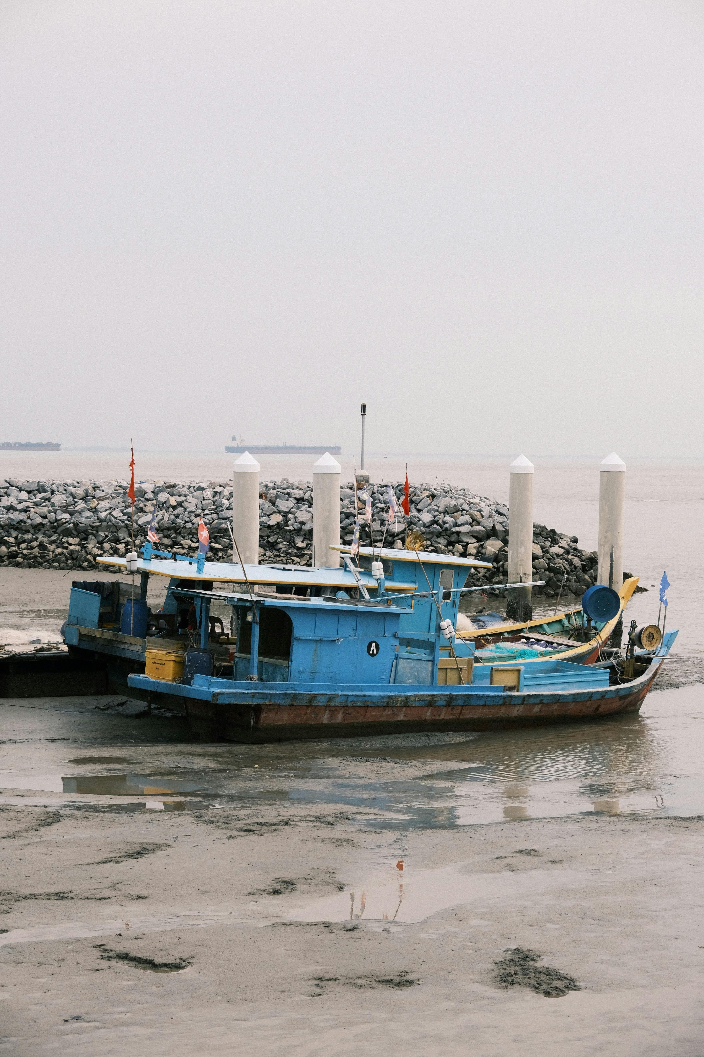 Aerial View of Boat Dock · Free Stock Photo
