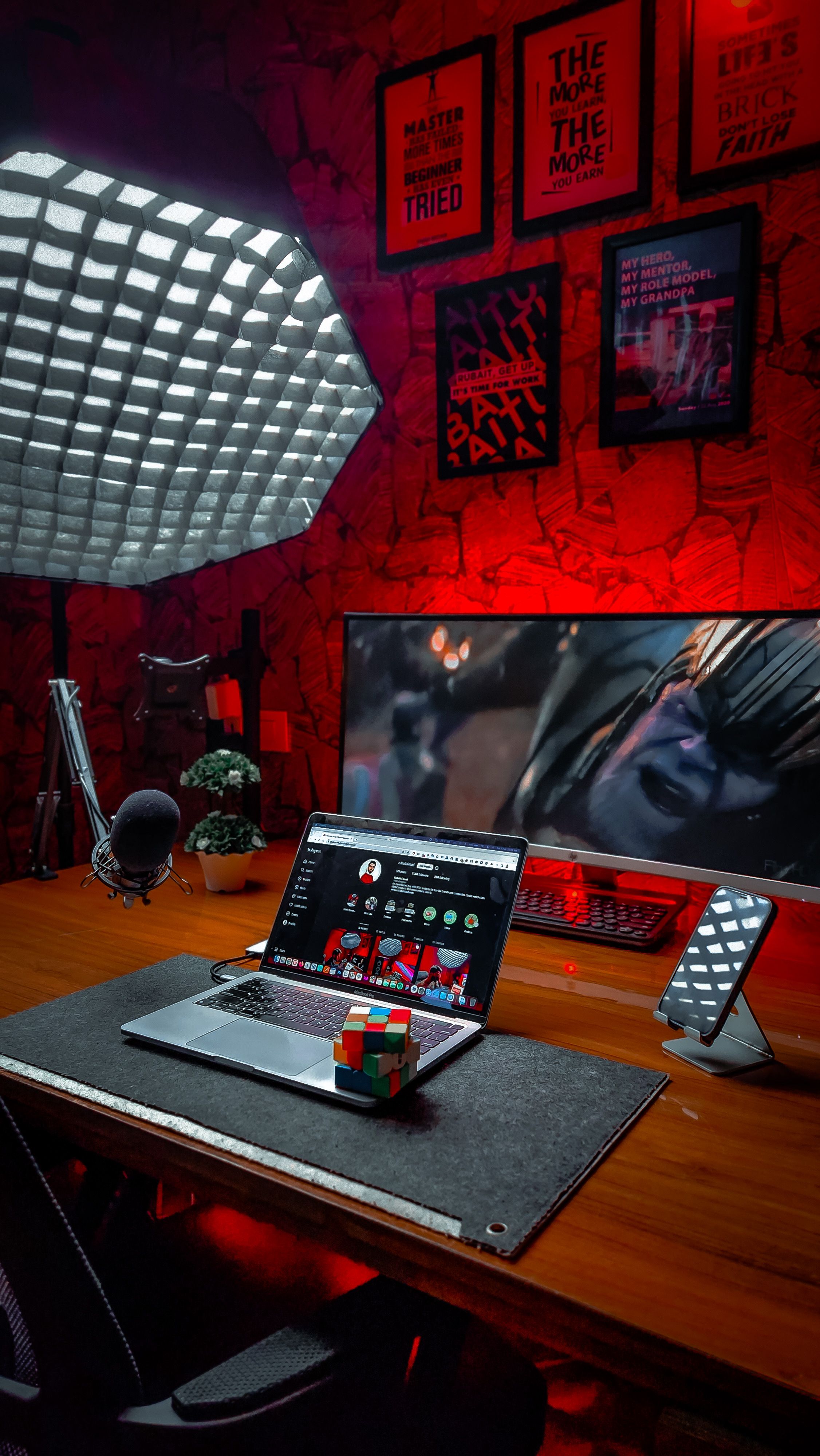 Laptop on Computer Setup · Free Stock Photo