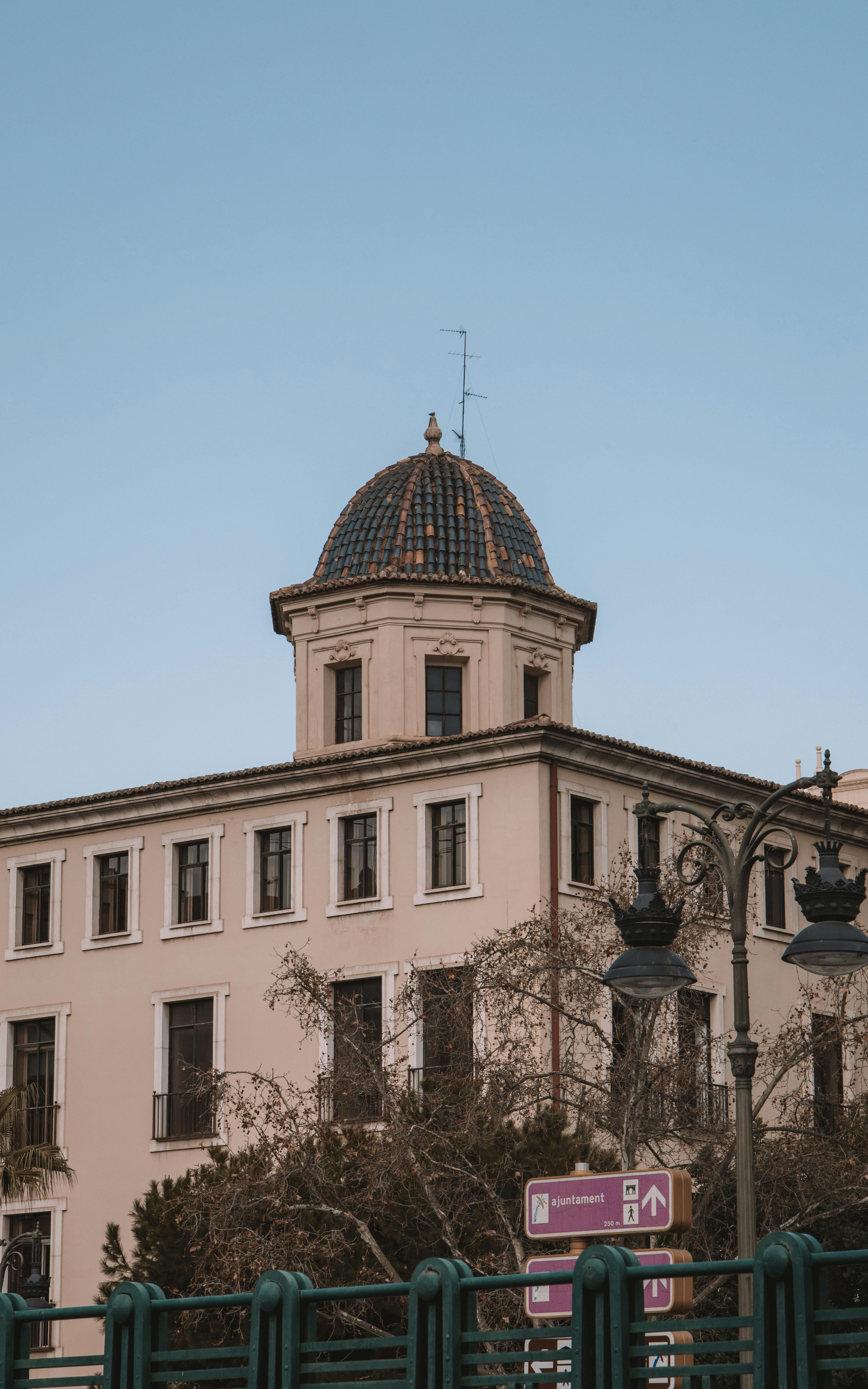 Red Train Station Building · Free Stock Photo