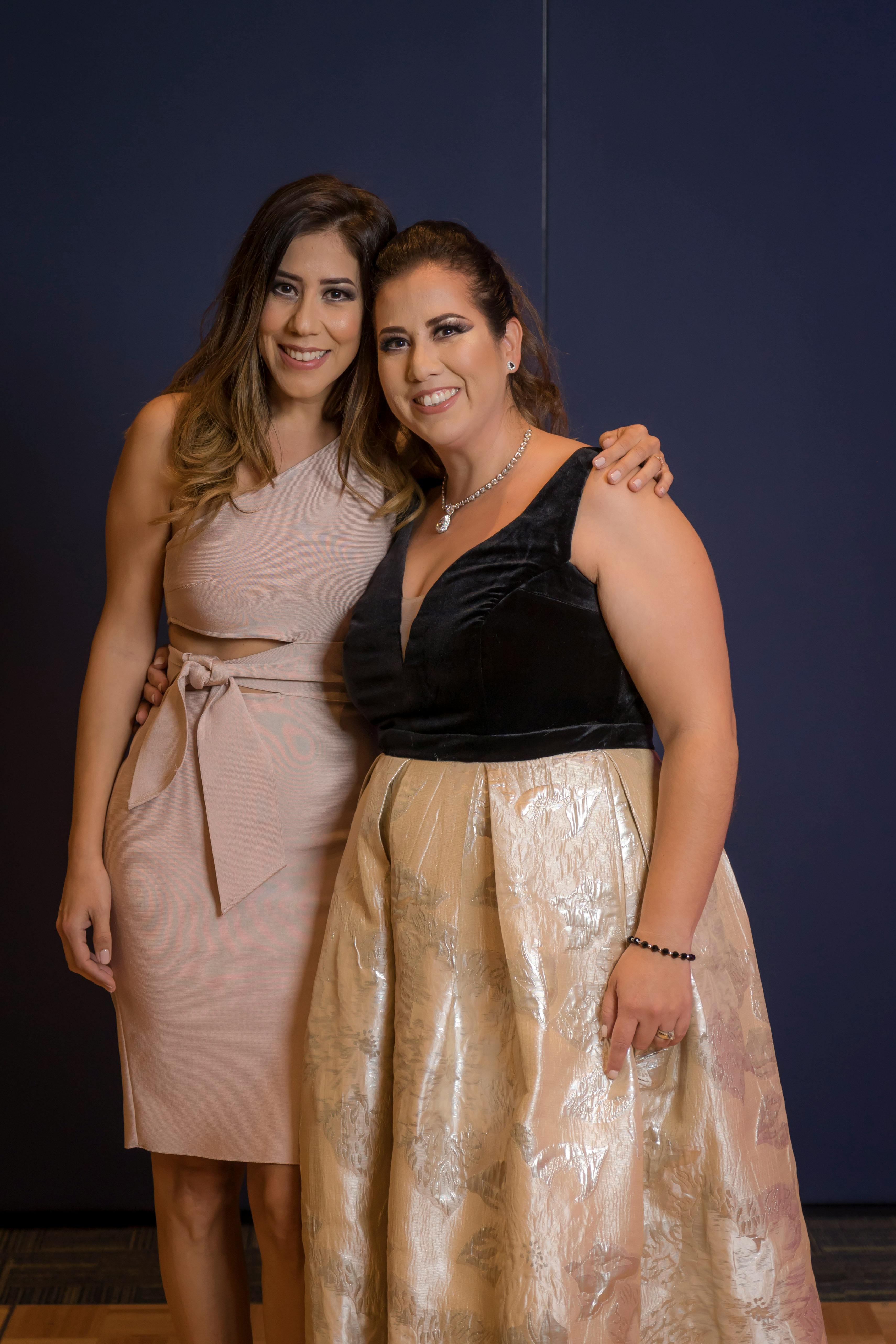 Two Women Wearing Black Dresses · Free Stock Photo