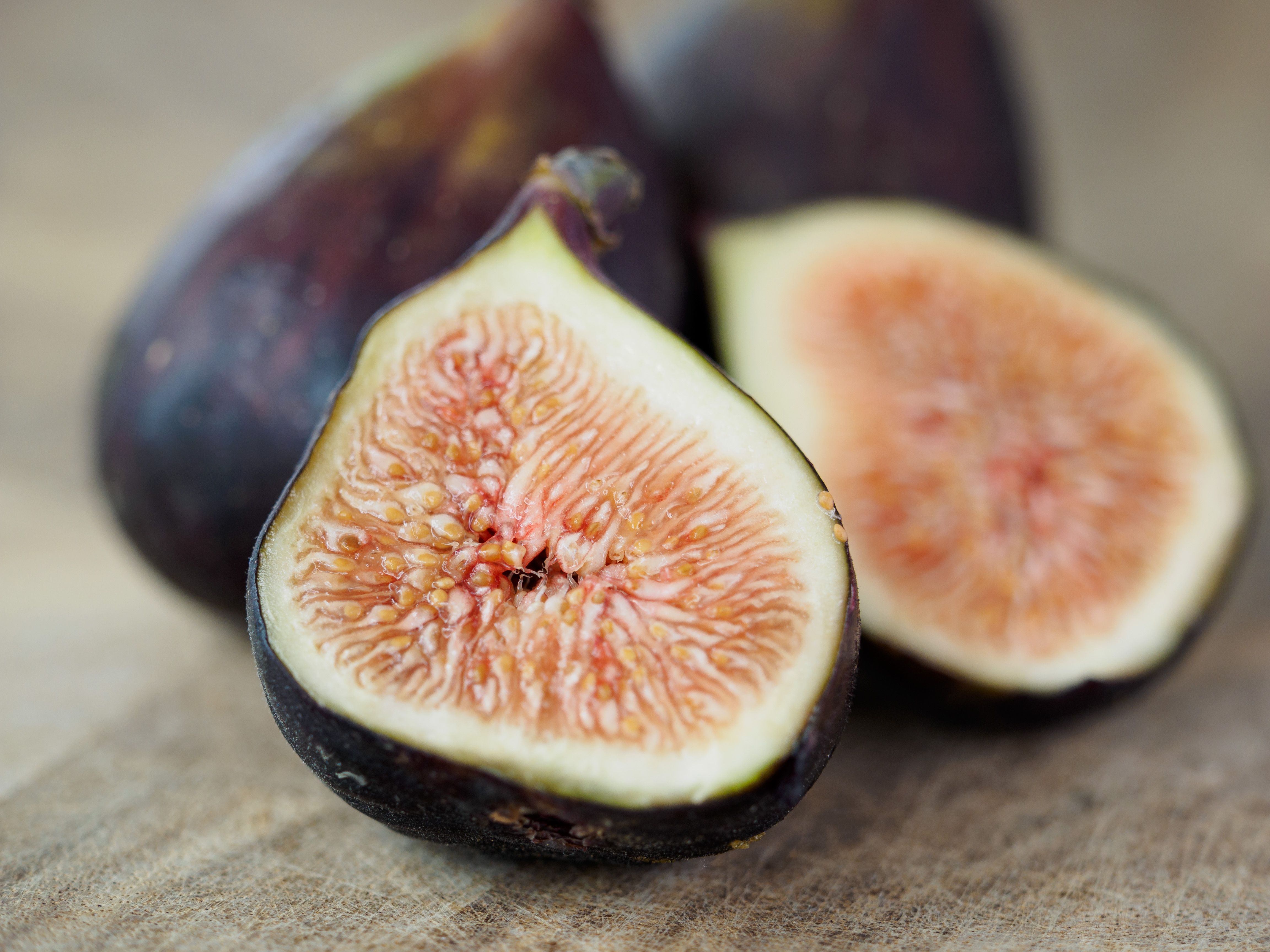 Photo of a Fig Cut in Half · Free Stock Photo