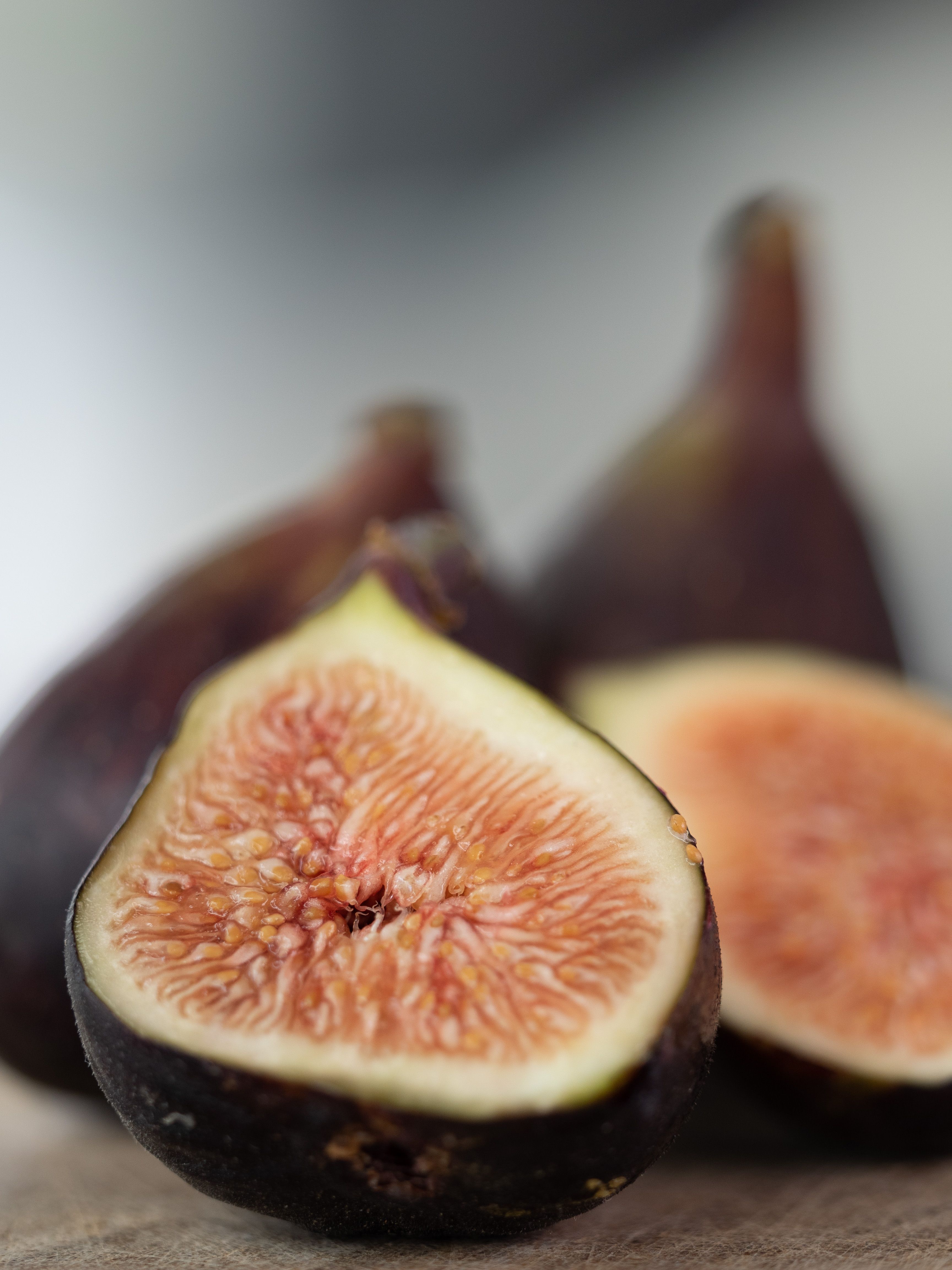 Figs Fruit Cut in Half · Free Stock Photo