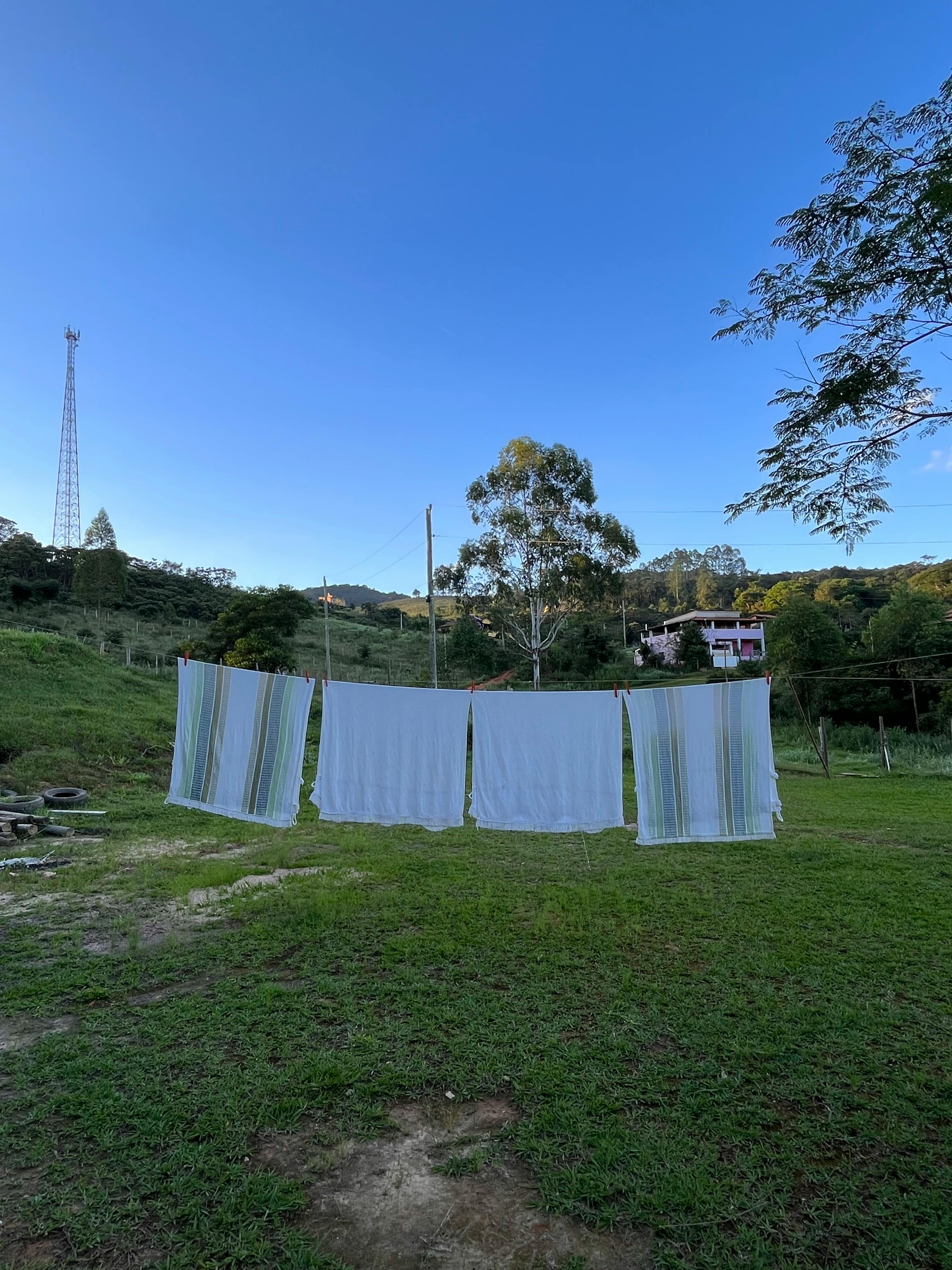 Laundry Drying Outside · Free Stock Photo