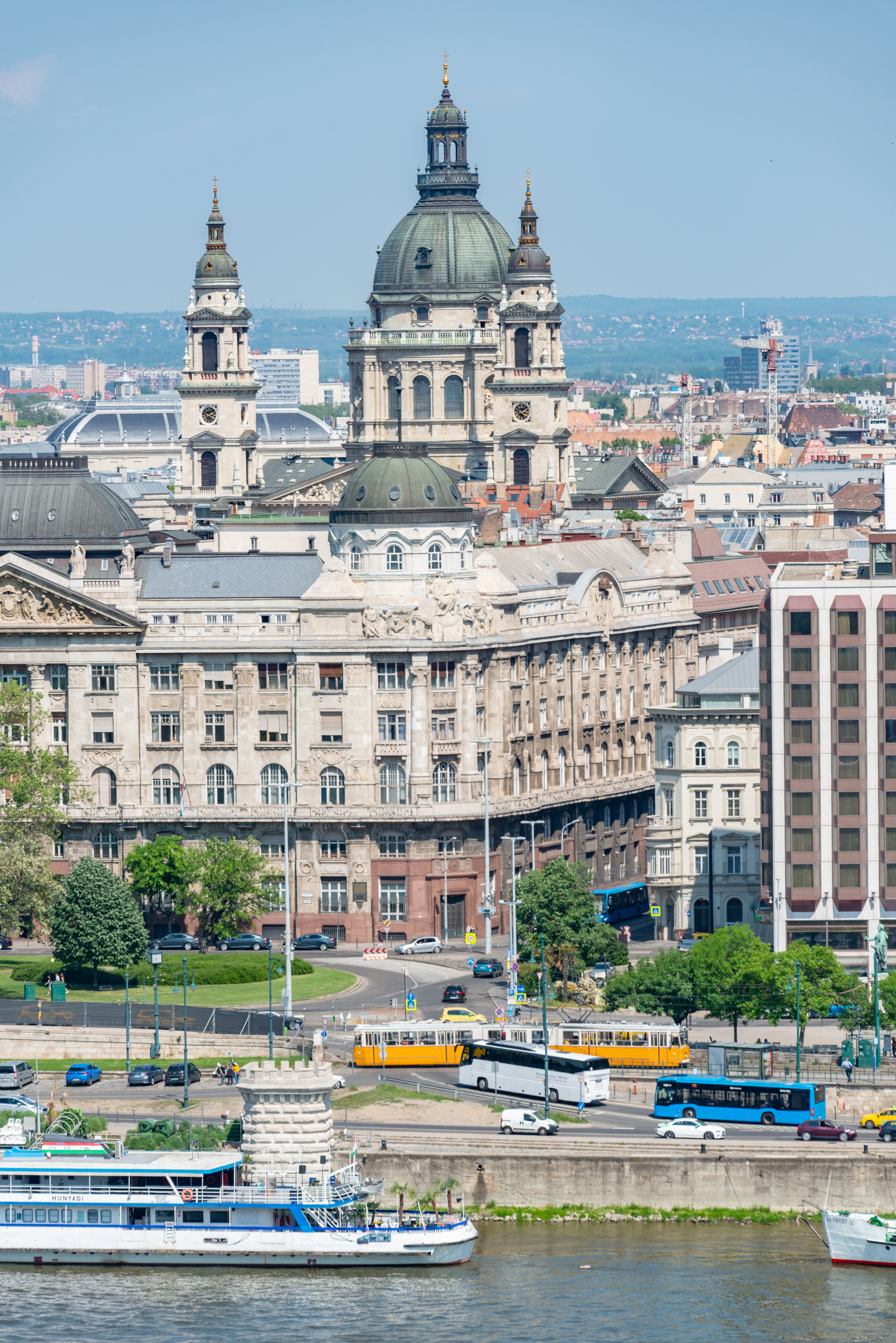 Basilica by River in Budapest, Hungary · Free Stock Photo